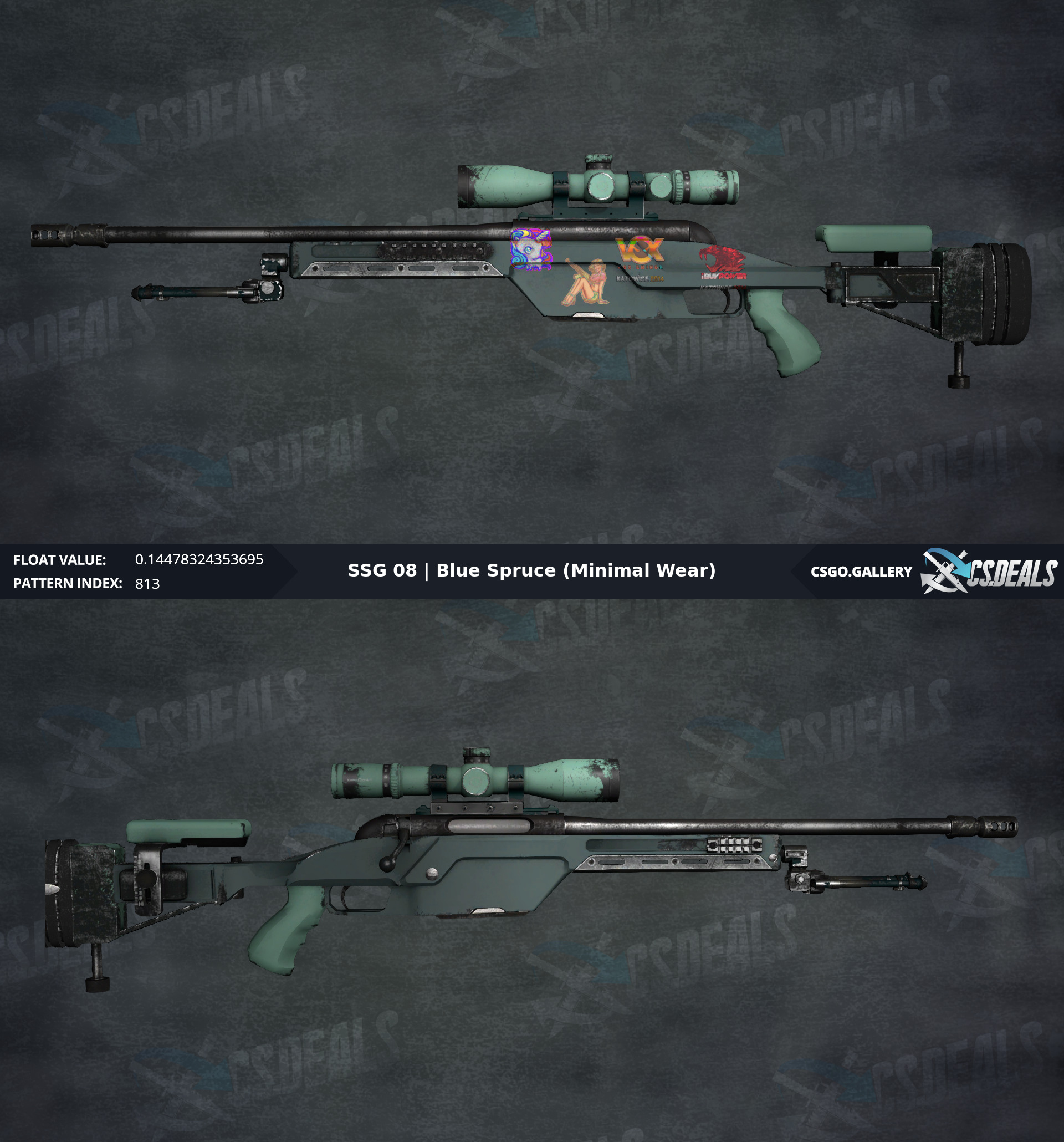 Sold - [PC SSG 08 Blue Spruce w/ iBuypower holo kato 14 VOX holo kato ...