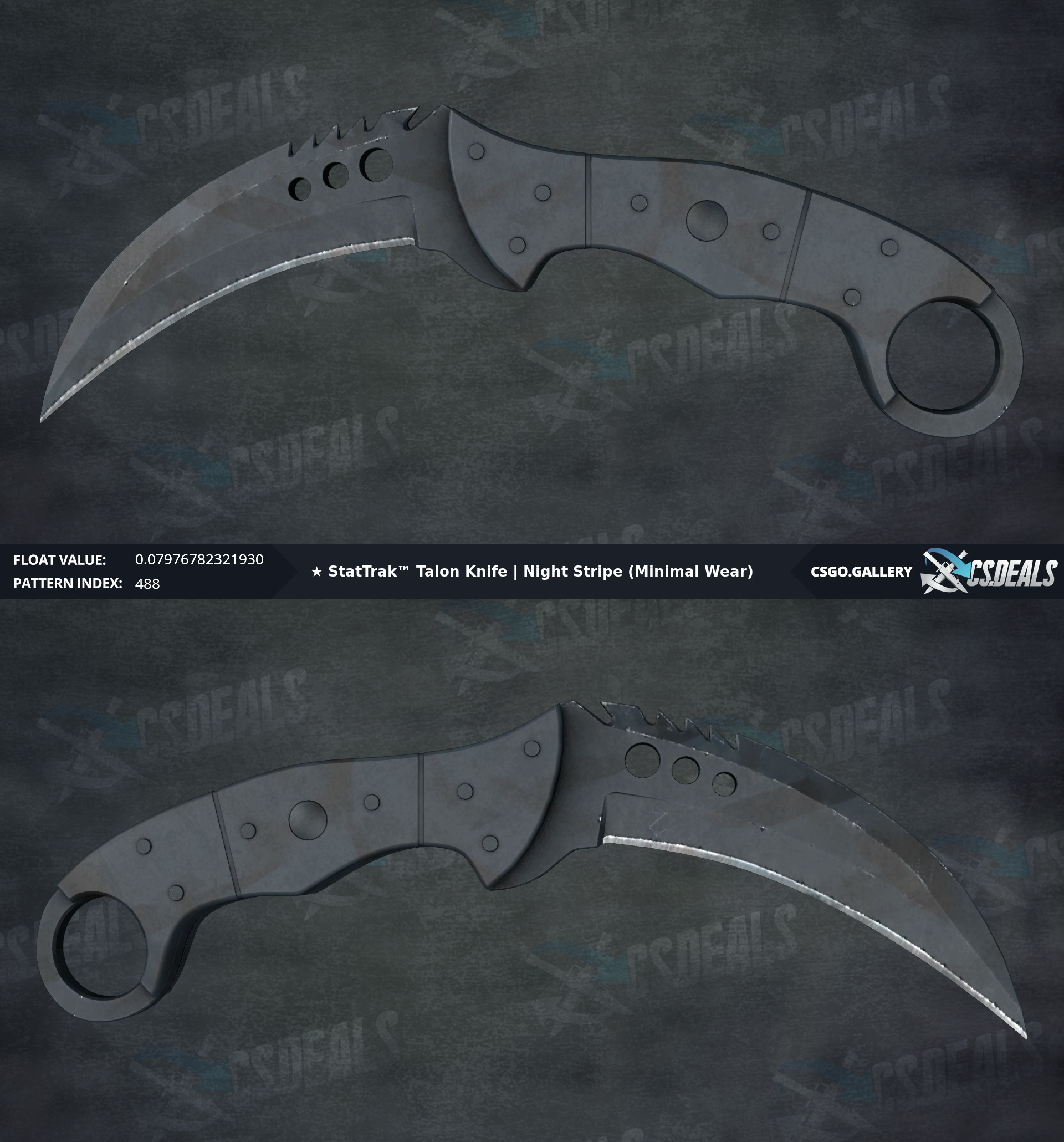 [H] Talon knife marble fade FN pattern #41 | Talon Night Stripe ST 0 ...