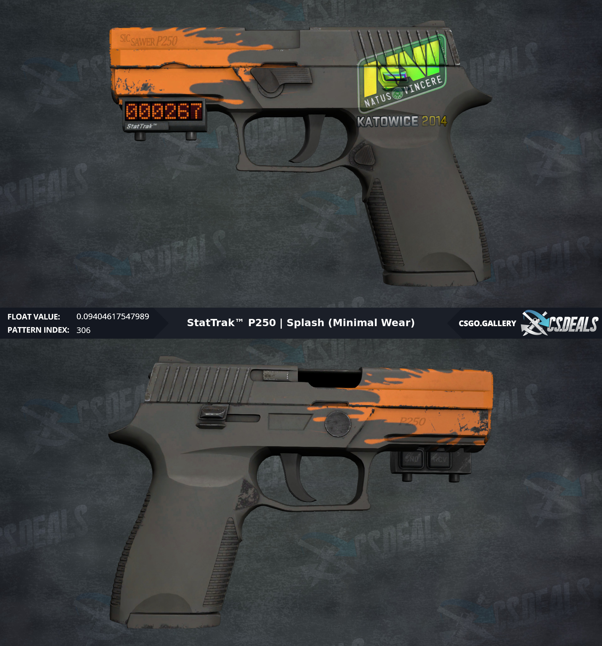 [PC] AWP Electric Hive with Vox Holo Kato14 on Scope and ST P250 Splash ...