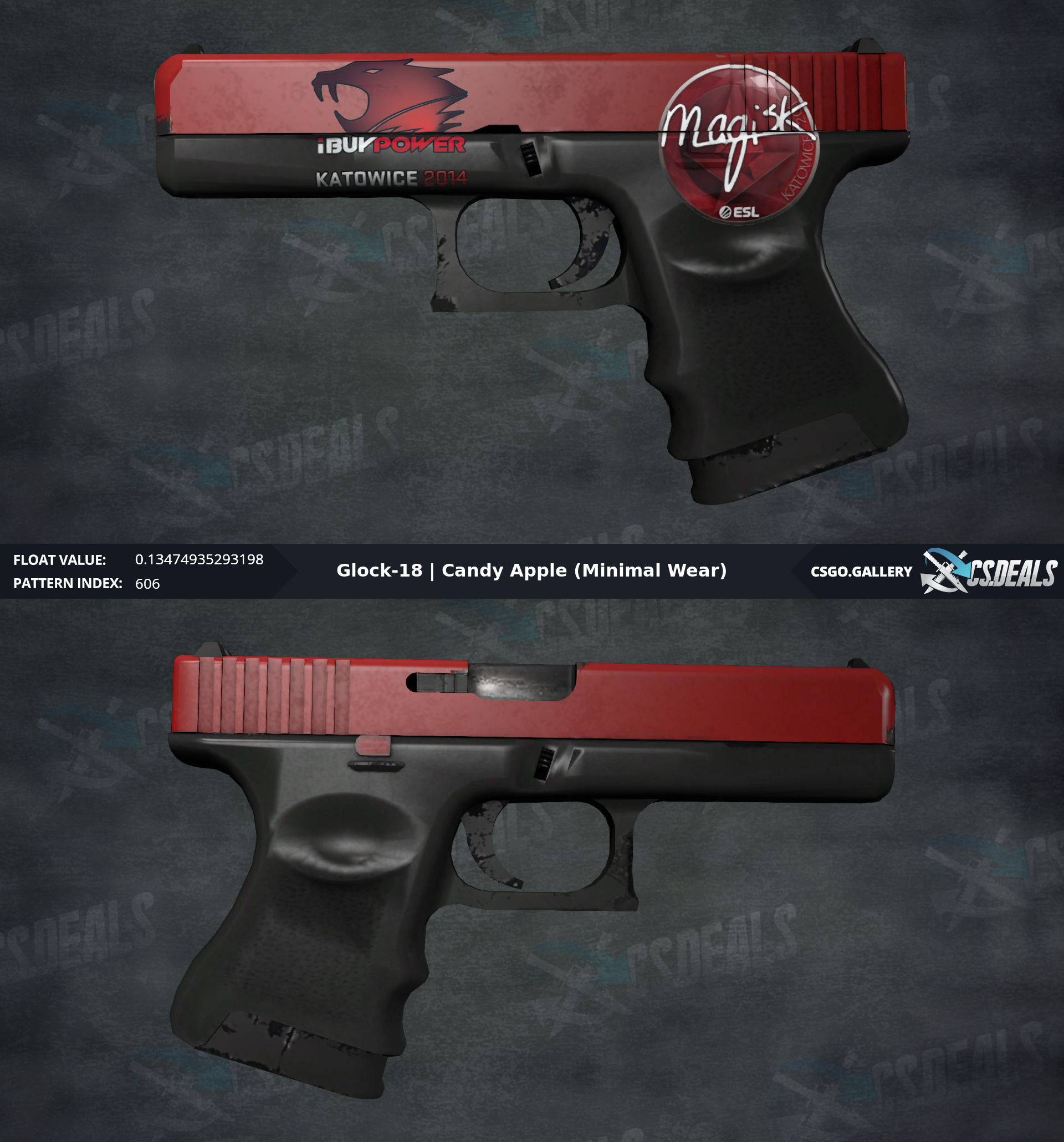 [PC] Glock Candy Apple w. IBP nh : r/GlobalOffensiveTrade