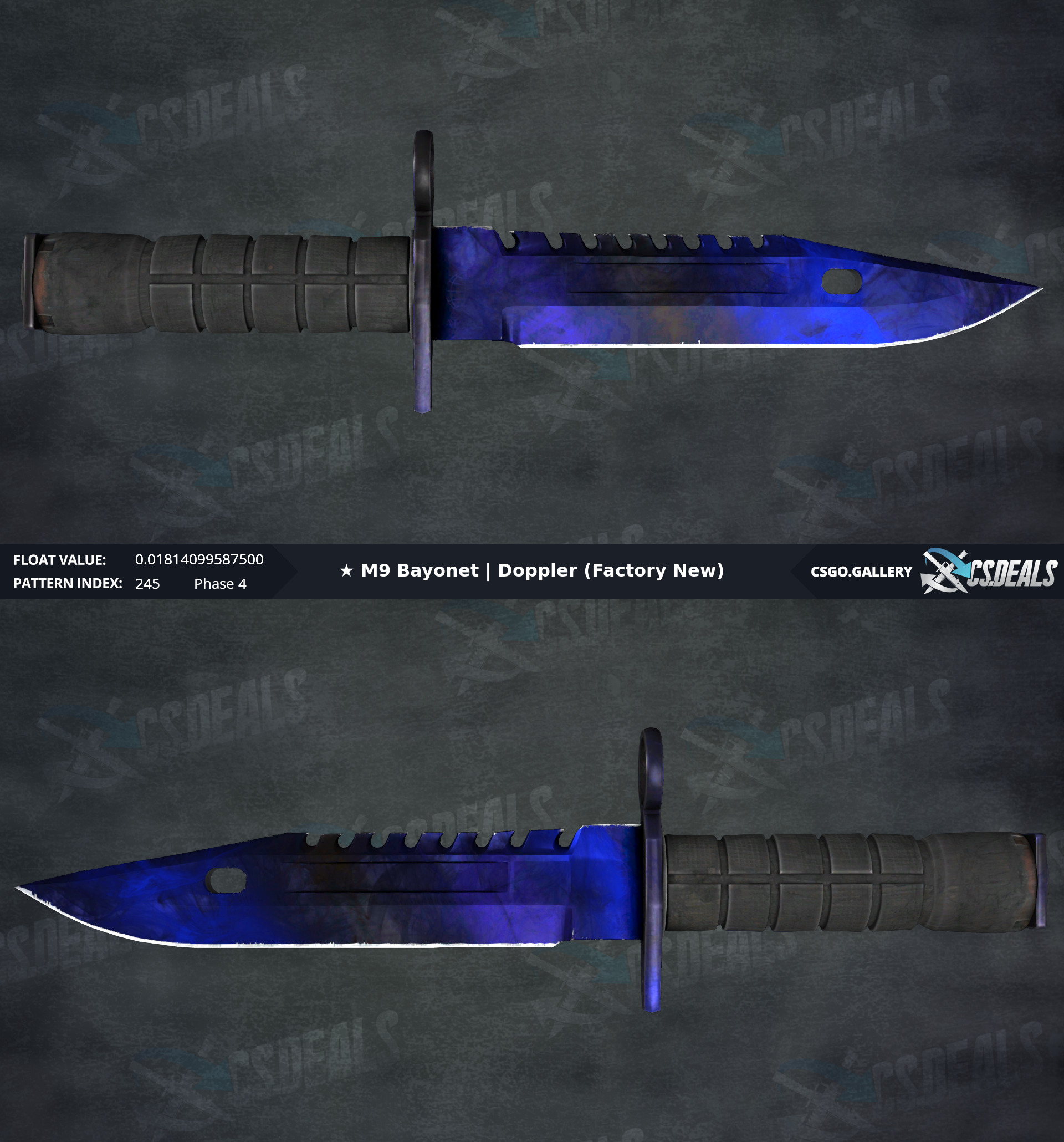 [H] Gloves Fade 0.23 BTA Fade / M9 Doppler P4 Max blue(?) / Stiletto ...