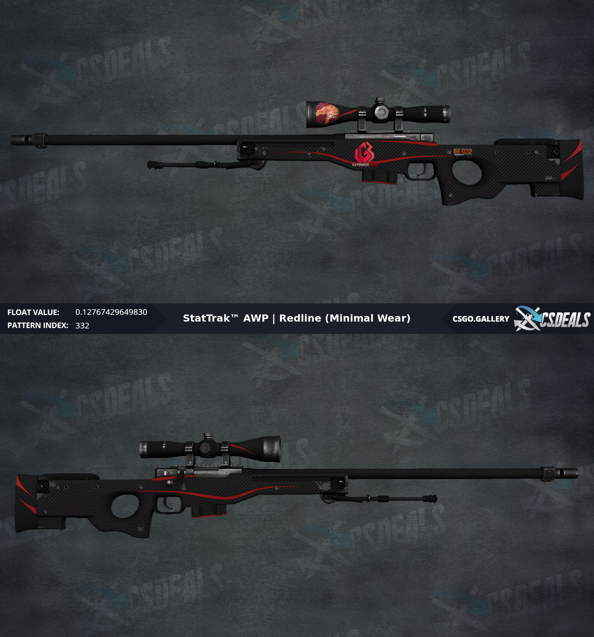 [PC] ST MW AWP Redline w/Howling Dawn on Scope and LGB Kato 14 Holo ...