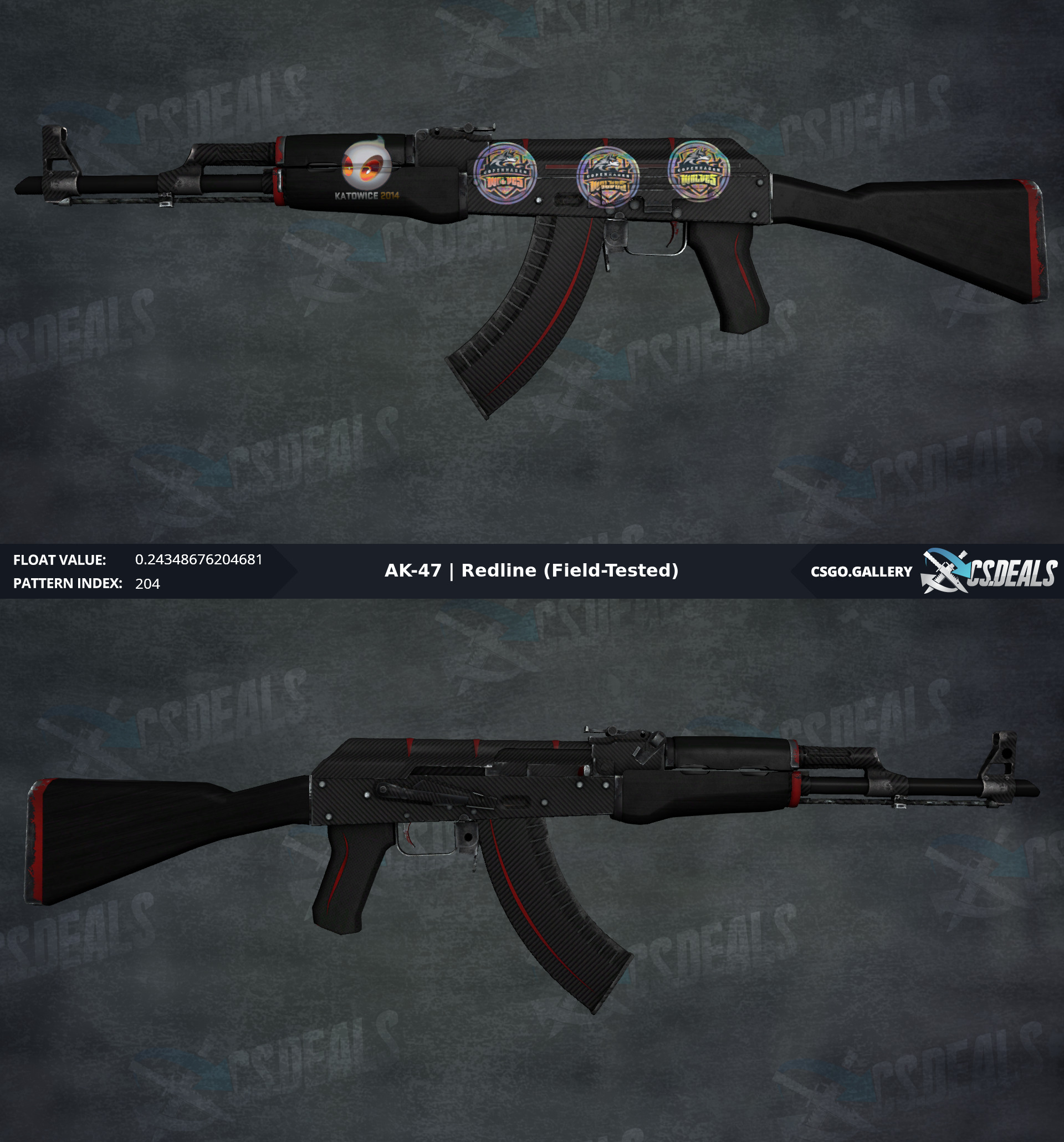 [Store] AK-47 Redlines with iBUYPOWER Holo + 3x Complexity Holo, USP-S ...