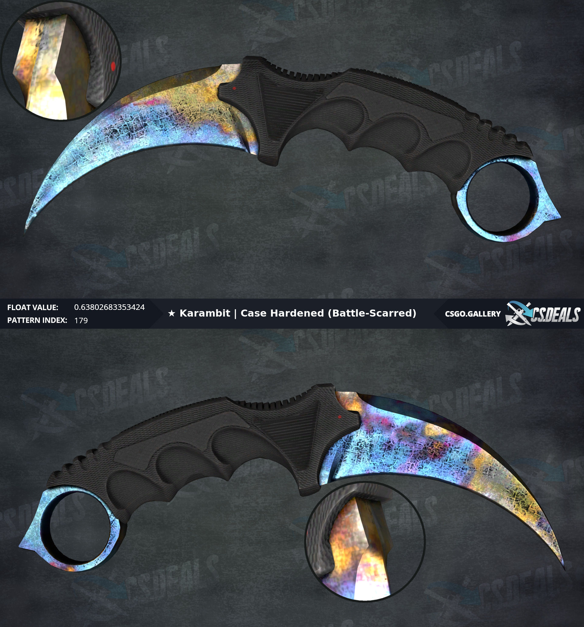 [H] Karambit doppler p4, Karambit CH BS Beach Pattern, Glock Dragon ...
