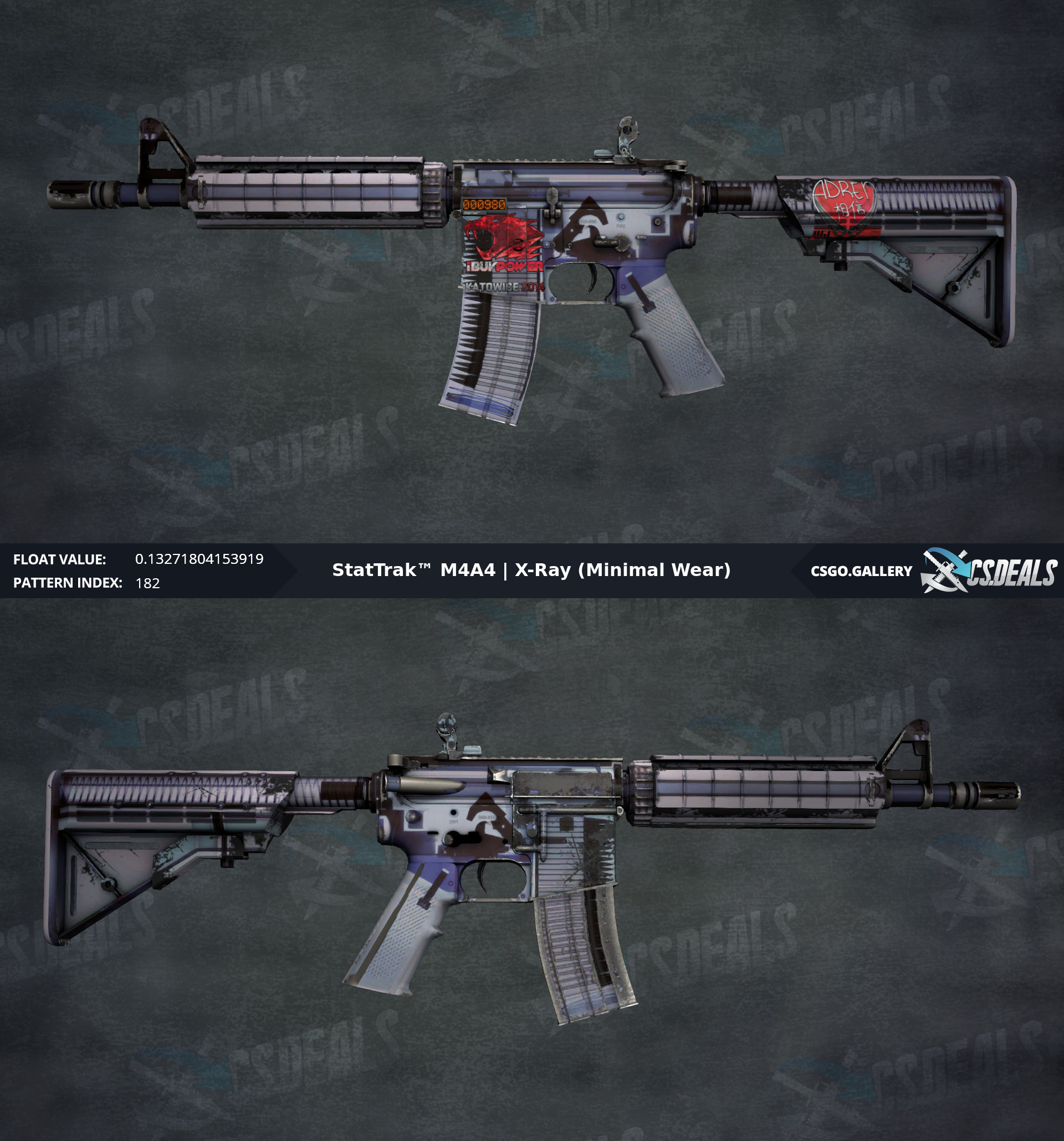 [Store] Skins with Ibuypower Katowice 2014 holos, ak,m4,glock,awp : r ...