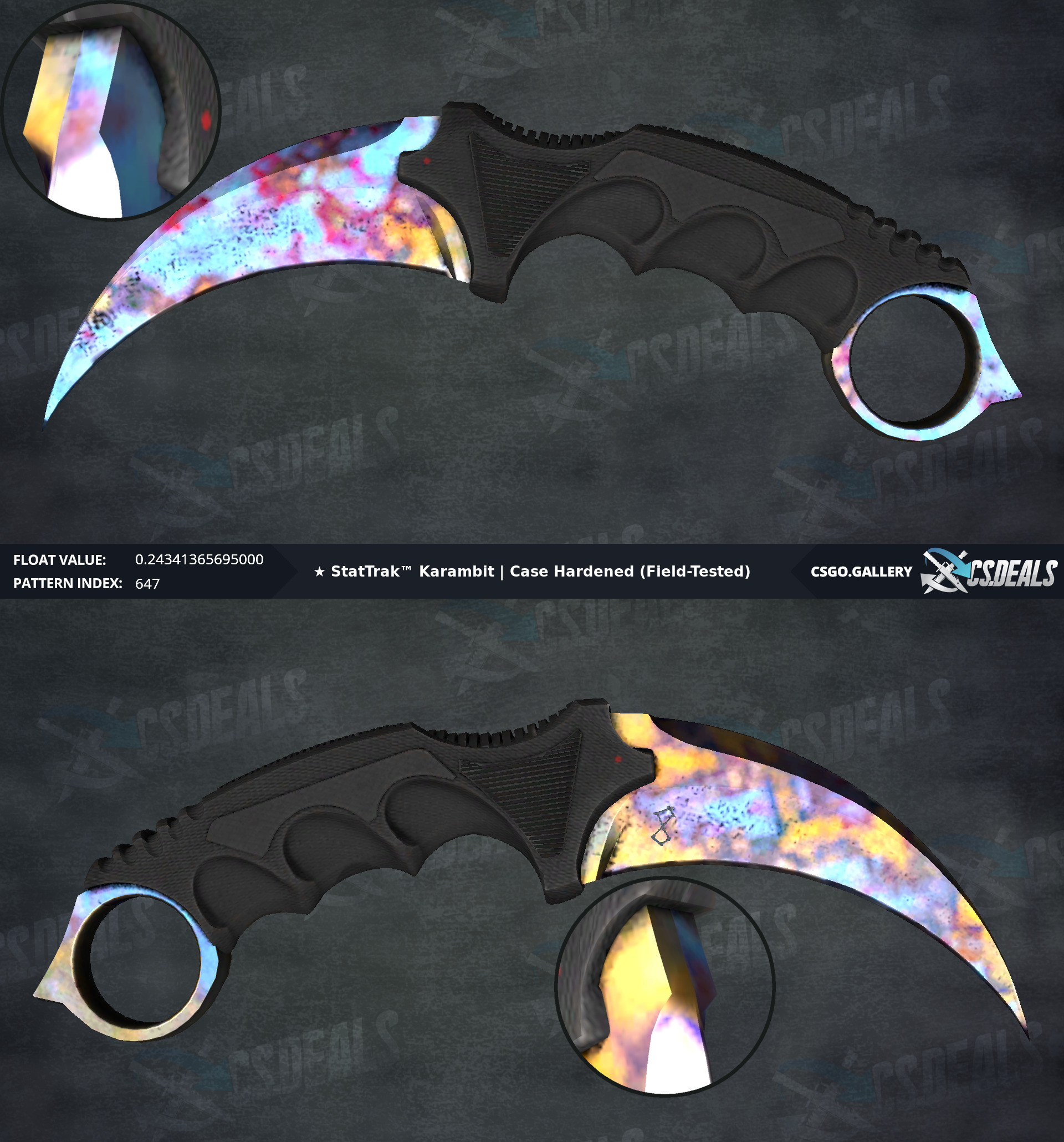 [Store] Blue Gem Store Karambit ST FT #647,Navaja BS #809, Falchion ...