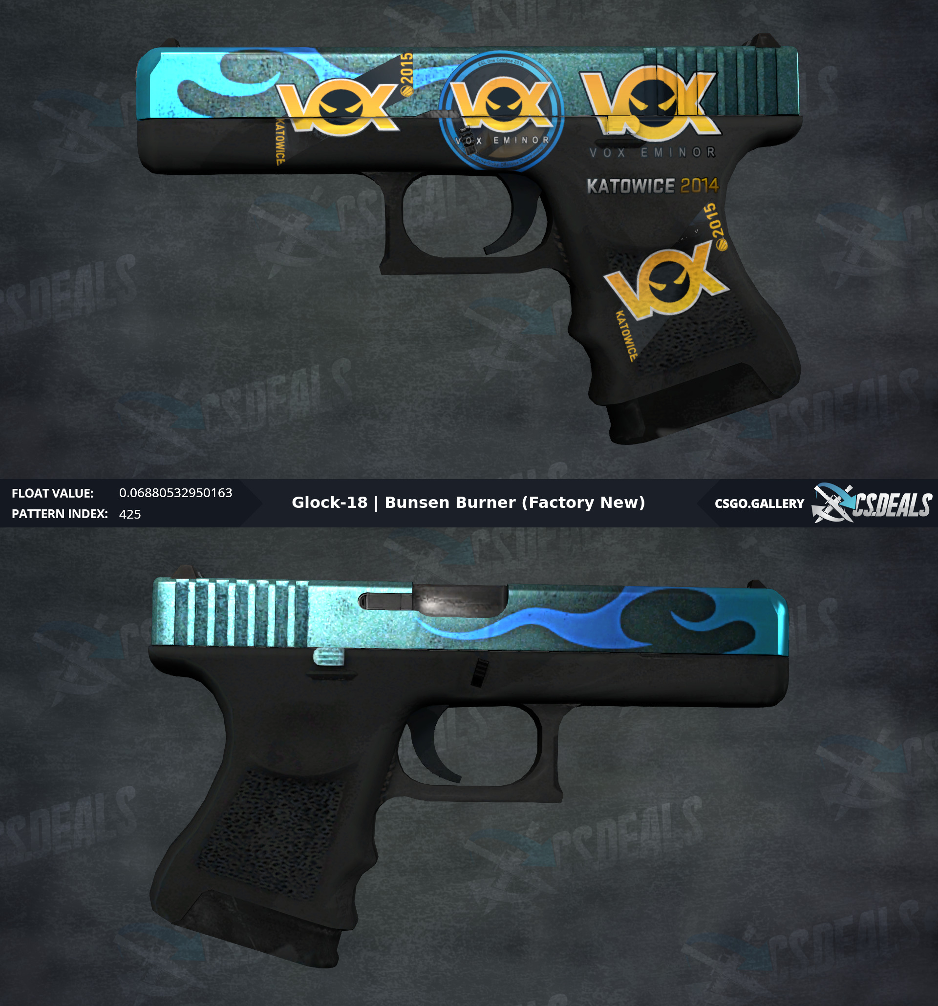 Sold - [H]1/1 Glock Bunsen Burner FN w/ VOX Kato 14 above grip [W]20k ...