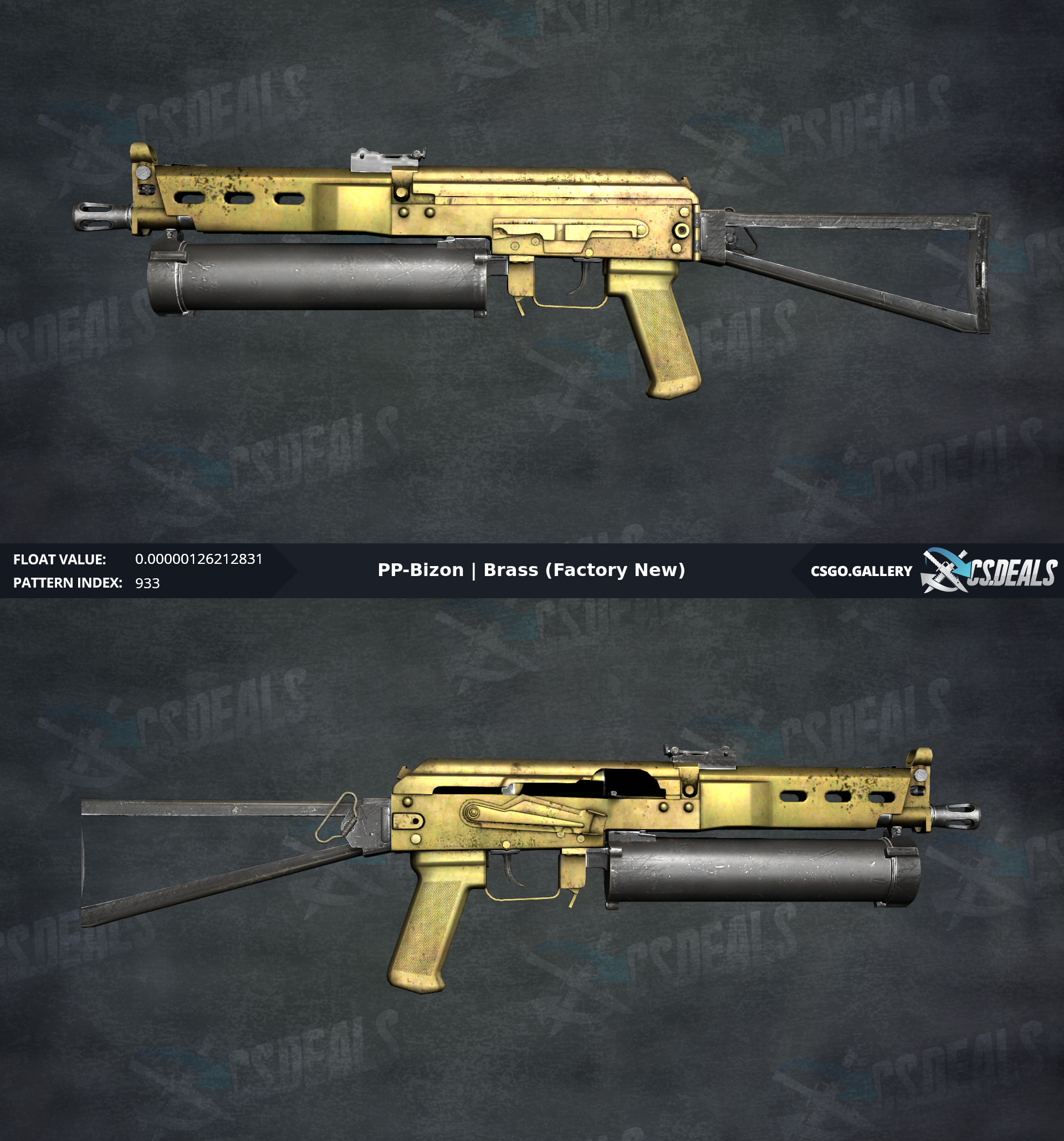 [H] PP-Bison Brass 0.0000012 Float [W] 15 Keys : r/GlobalOffensiveTrade