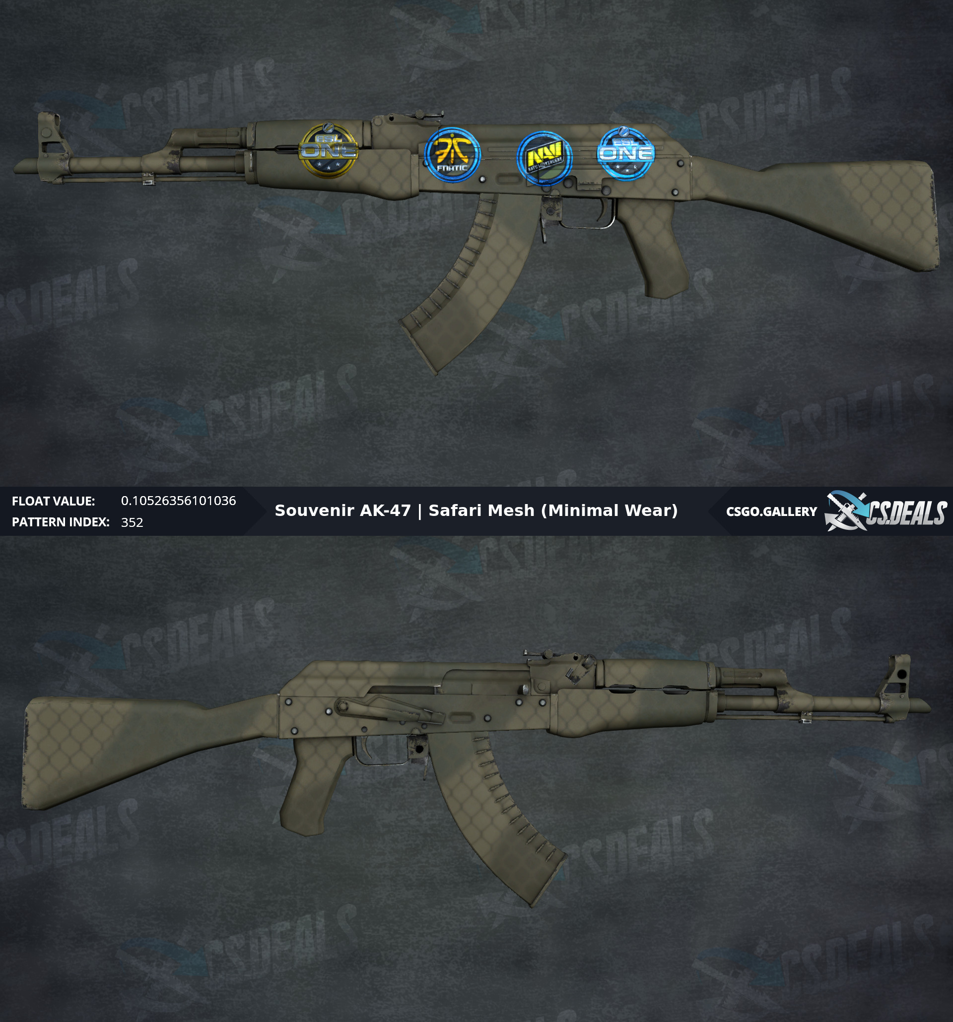 Sold - [Store] #1 Talon Night Stripe FN 0.0604, #1 Souvenir SSG 08 Hand ...