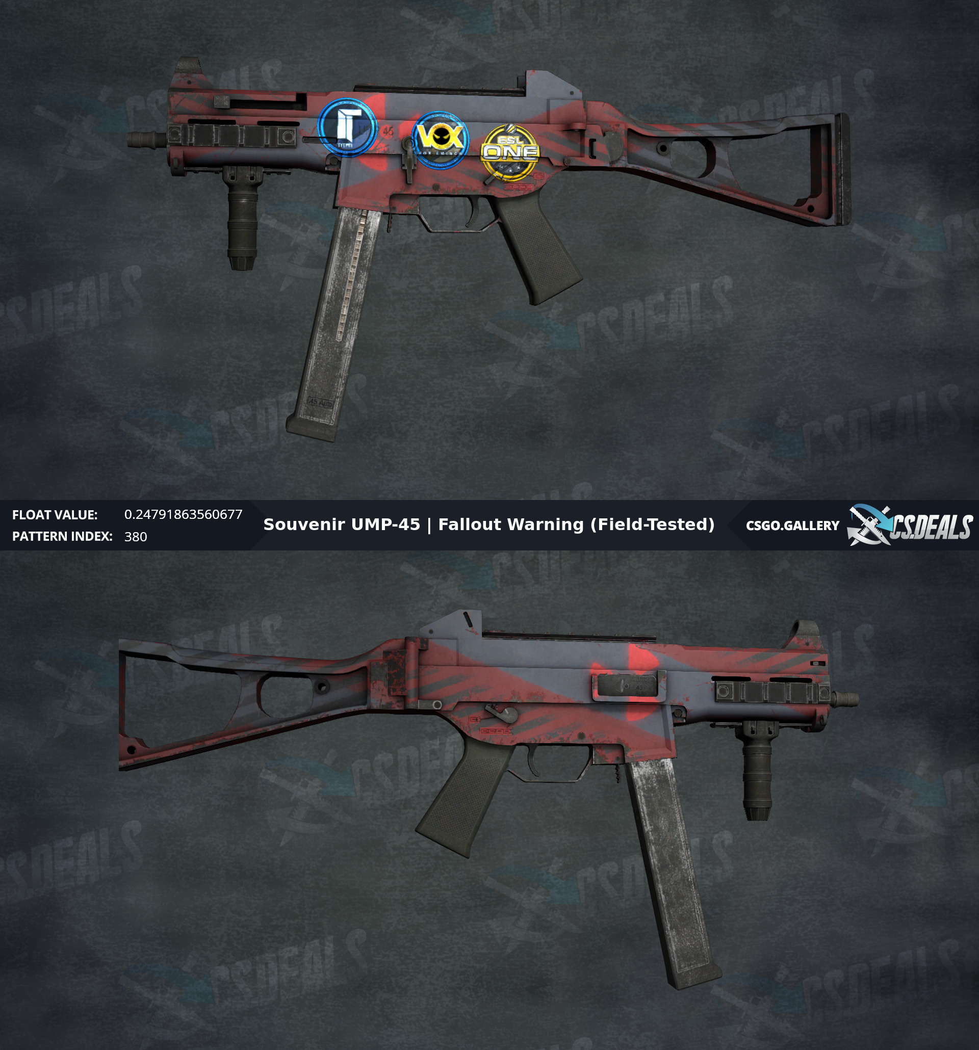 Sold - [Store] #1 Talon Night Stripe FN 0.0604, #1 Souvenir SSG 08 Hand ...