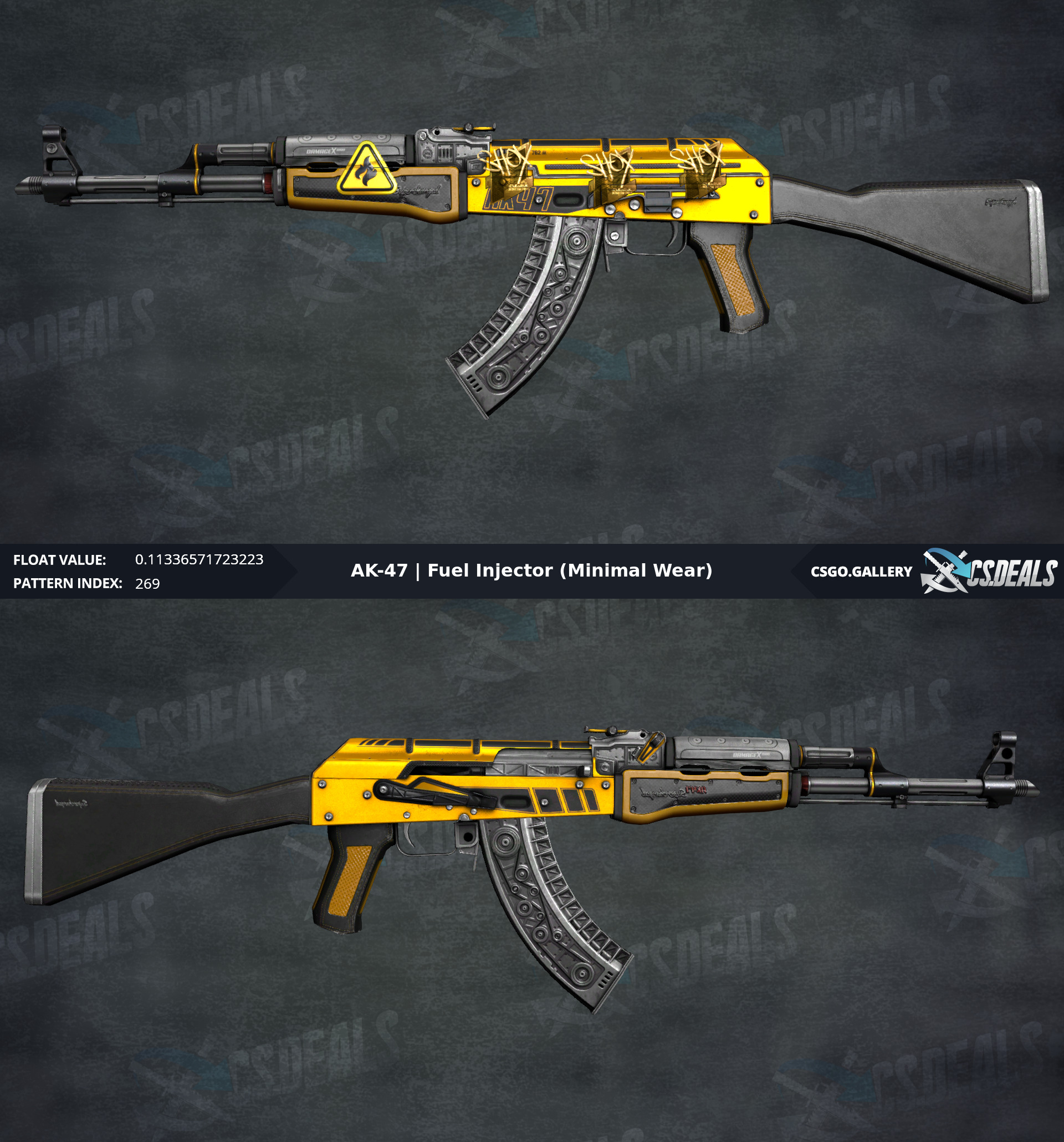 [PC] AK-47 Fuel Injector MW Flammable Foil 1x Golden Shox 3x : r ...