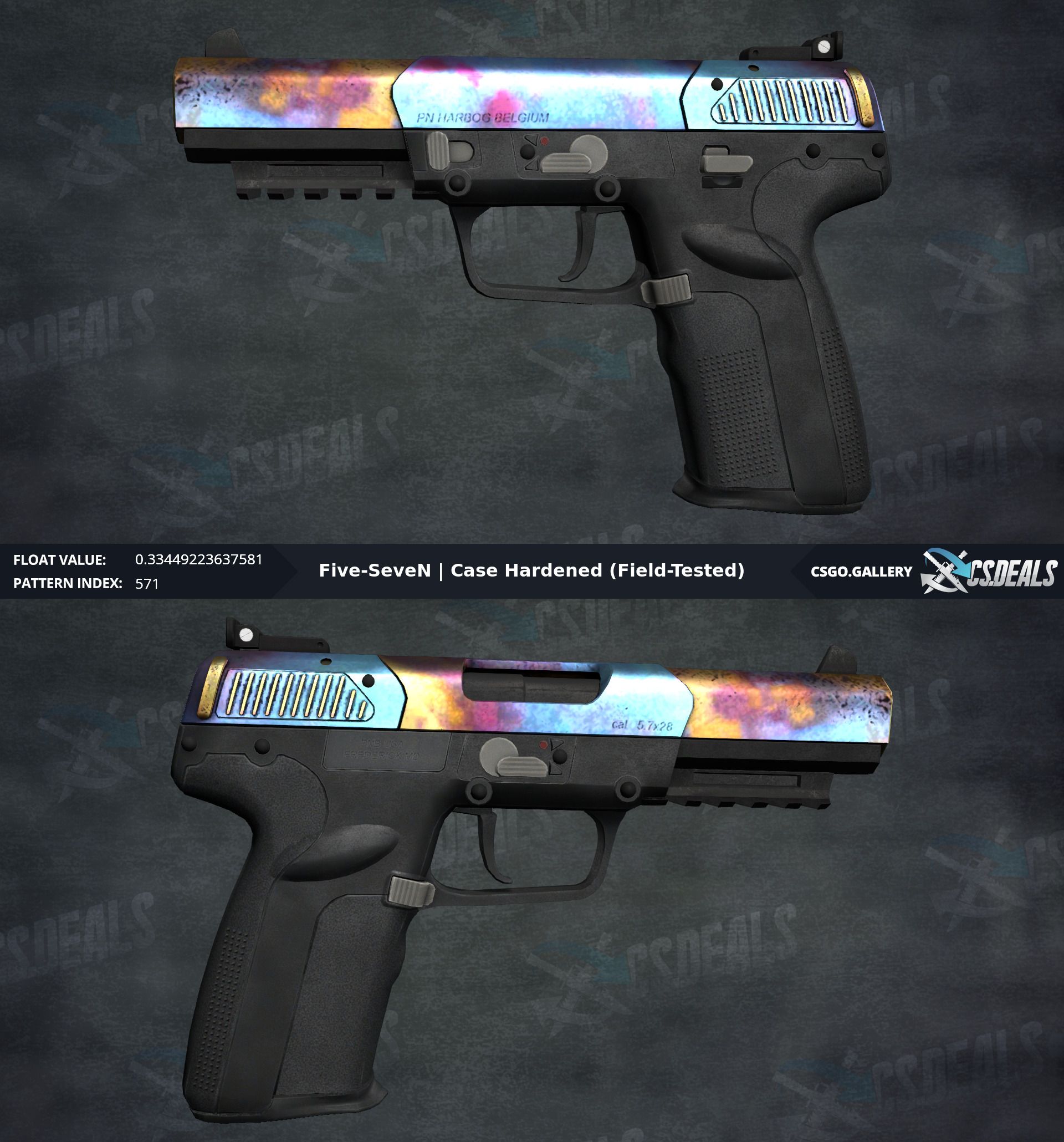 [PC] Five Seven Case Hardened FT : r/GlobalOffensiveTrade