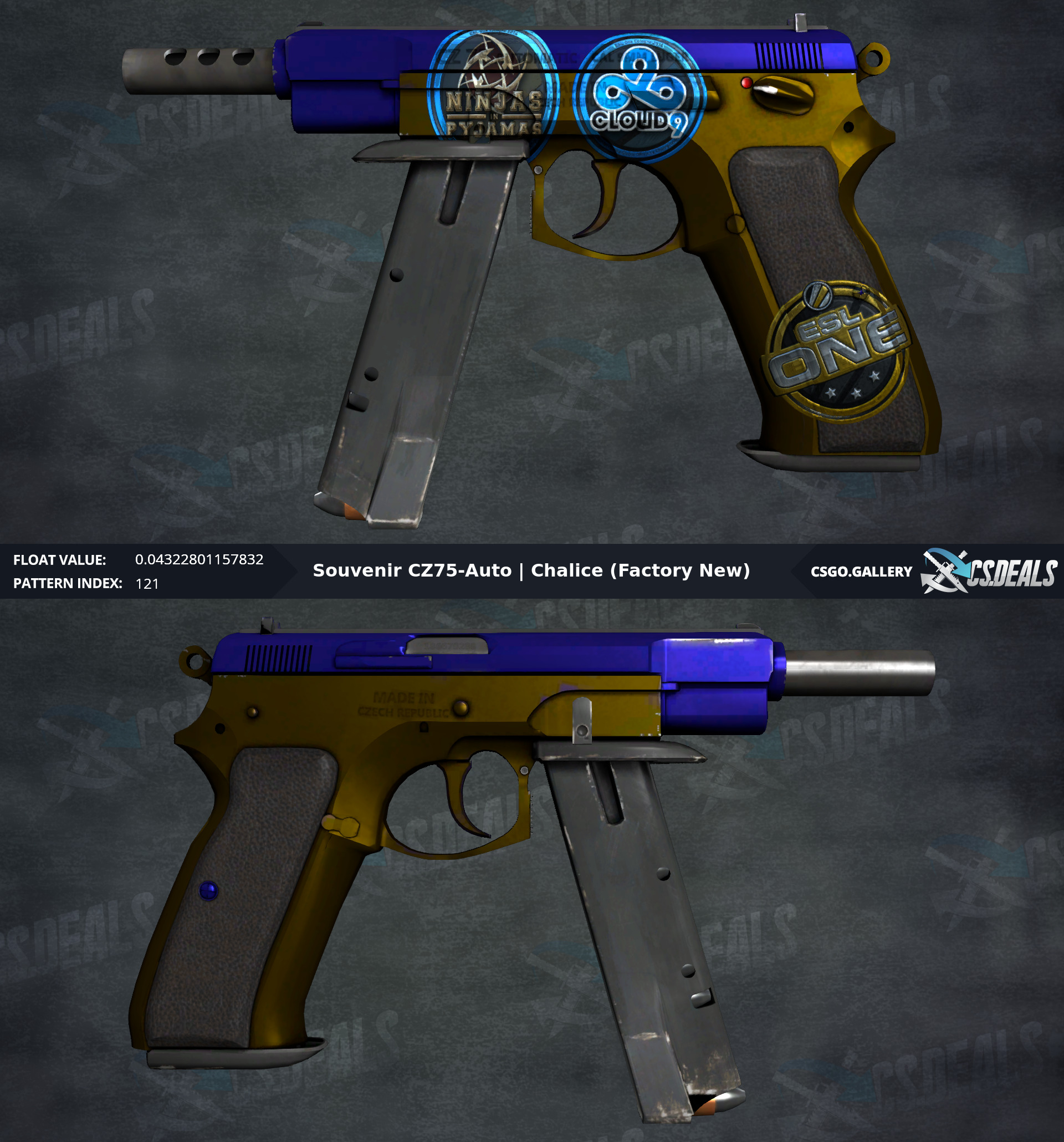 [Store] Souvenir Kato 15 USP Royal Blue FN .060x, .1831 M4A4 Asiimov FT ...