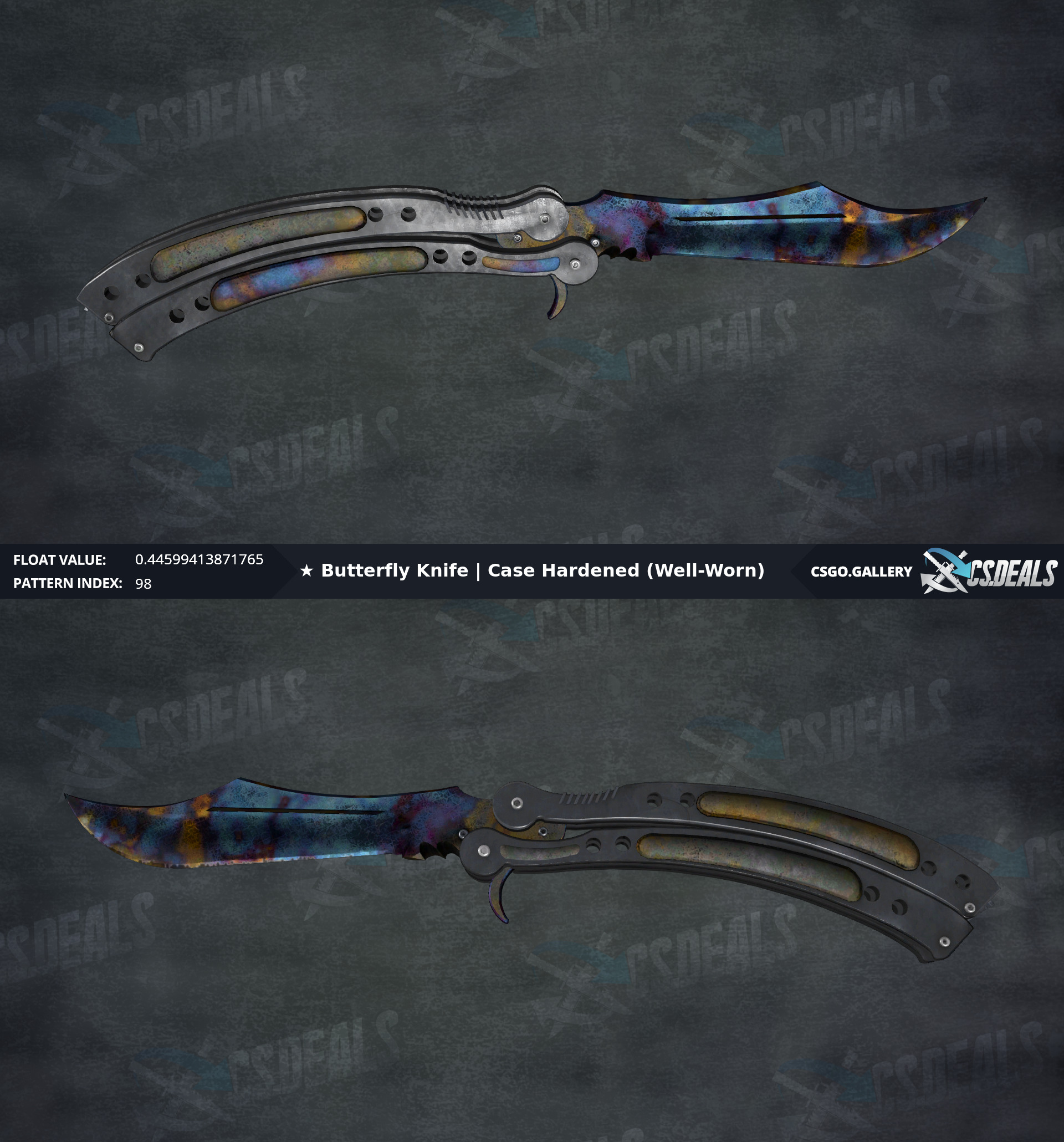 [H] Karambit Blue Gem 98% blue 'Hiko' pattern [W] Keys ...