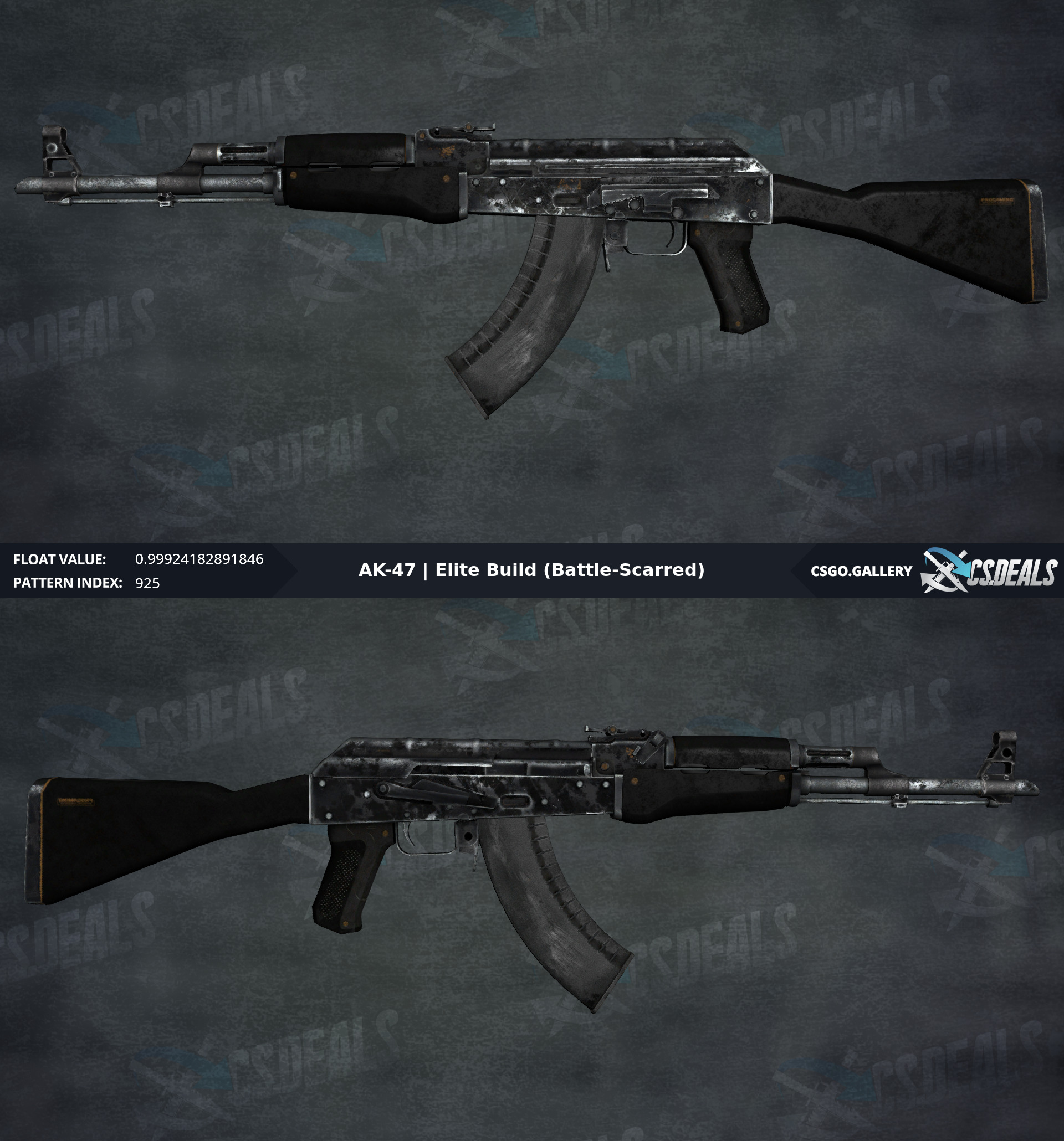 [H] 0.999 ST AK Black Build / 0.999 AK black build /0.0007 p250 ...