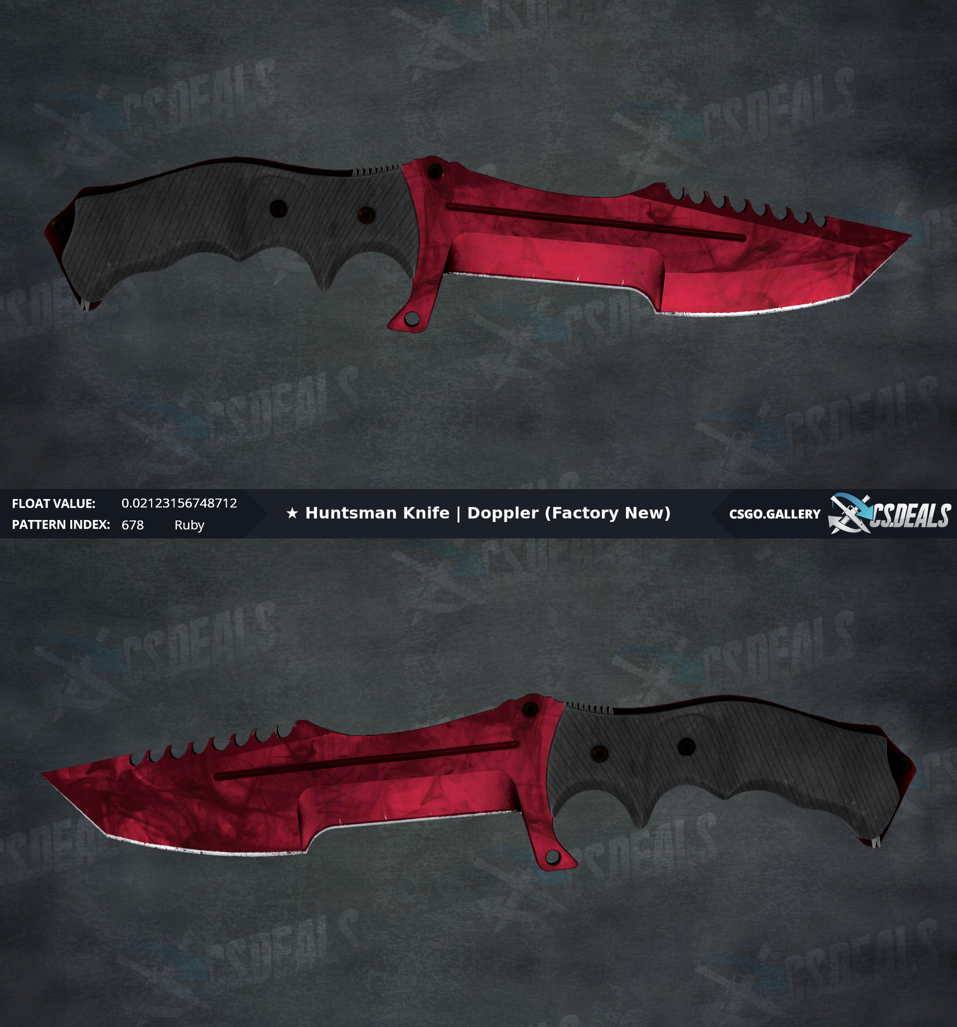 [H] Huntsman Ruby; Crimson Kimono BTA; ST AK Case Hardened MW #103 [W ...