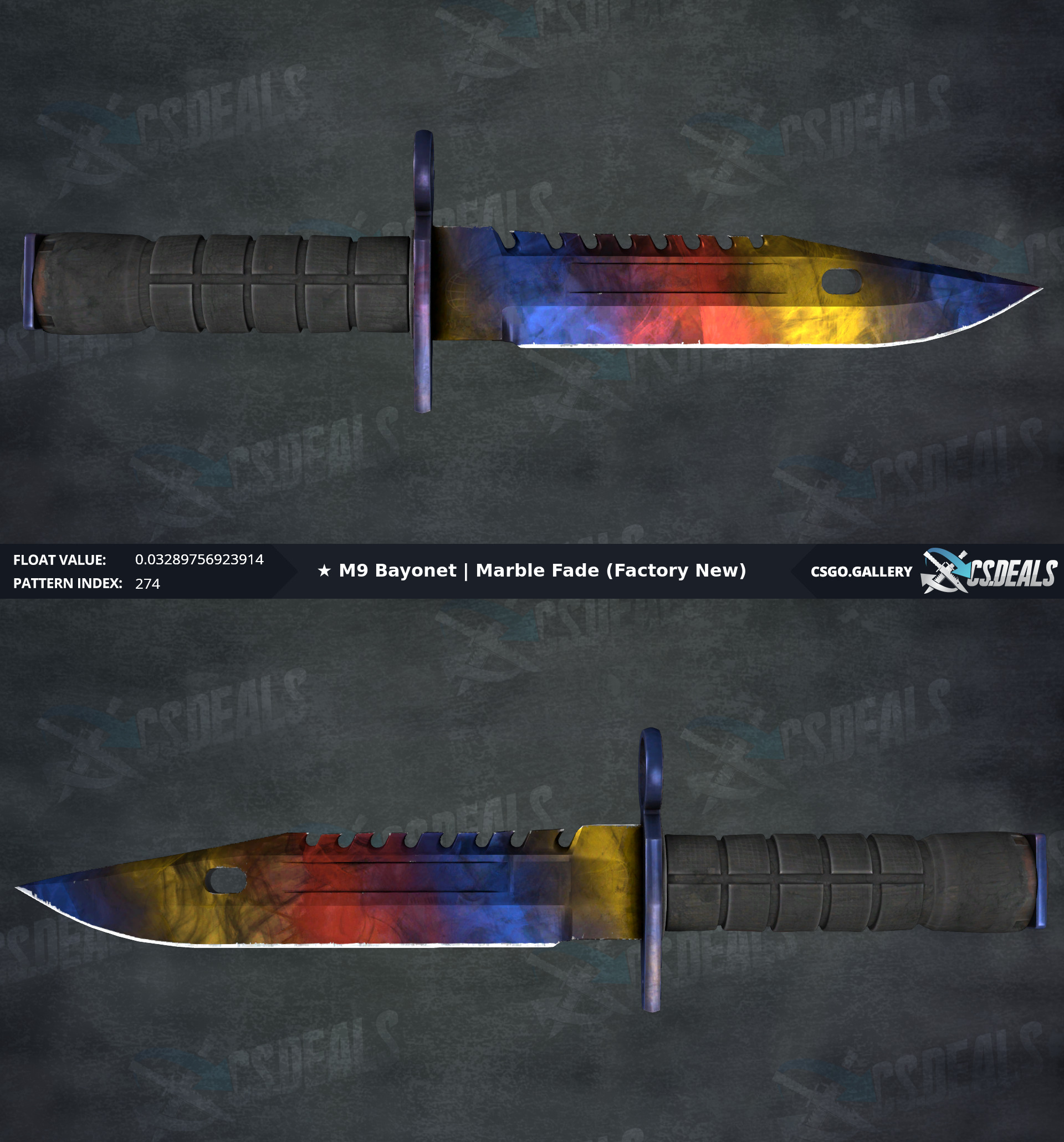 [PC] M9 Marble Fade FN : r/GlobalOffensiveTrade