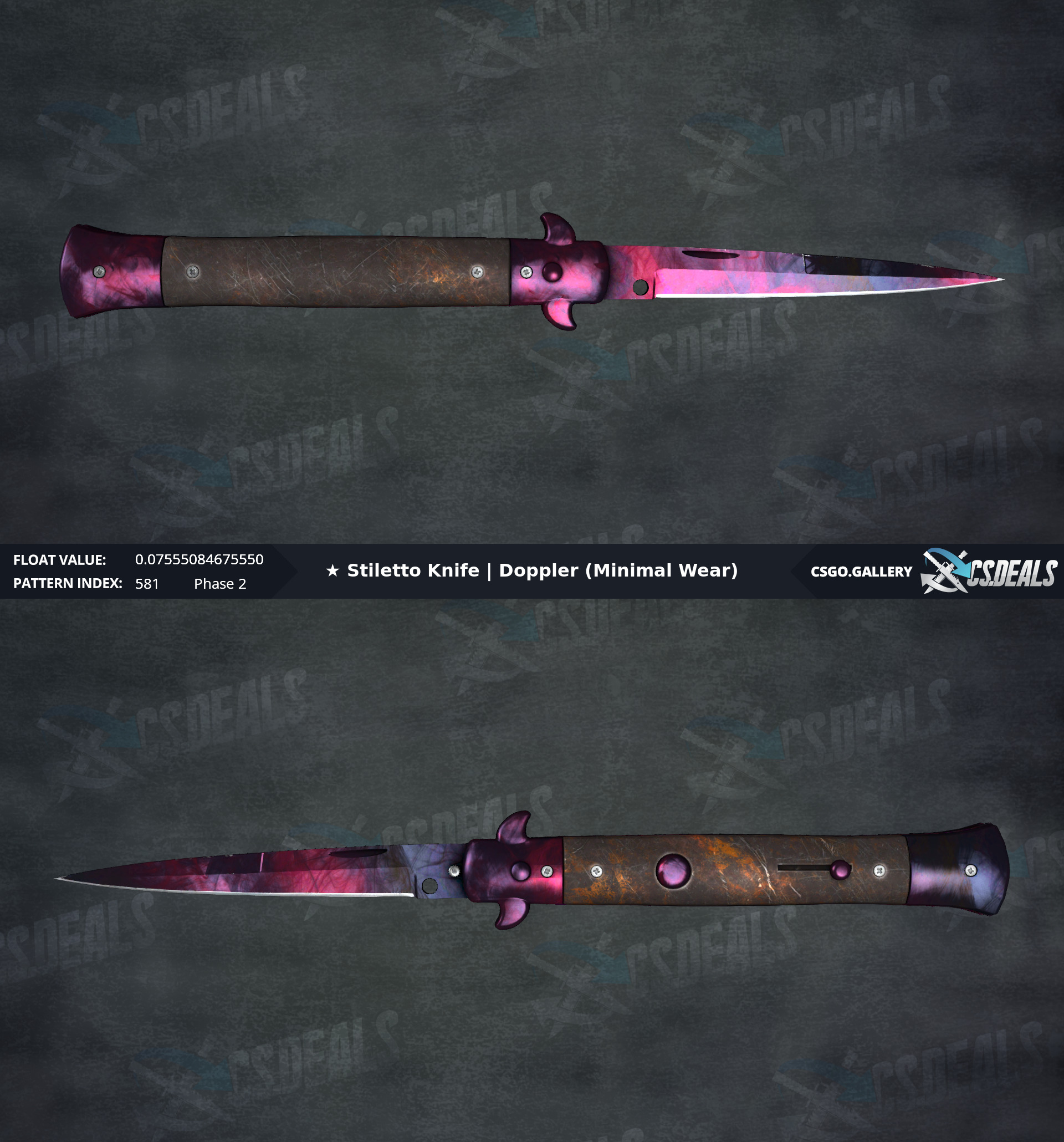 [PC] Stiletto Knife Doppler MW : r/GlobalOffensiveTrade