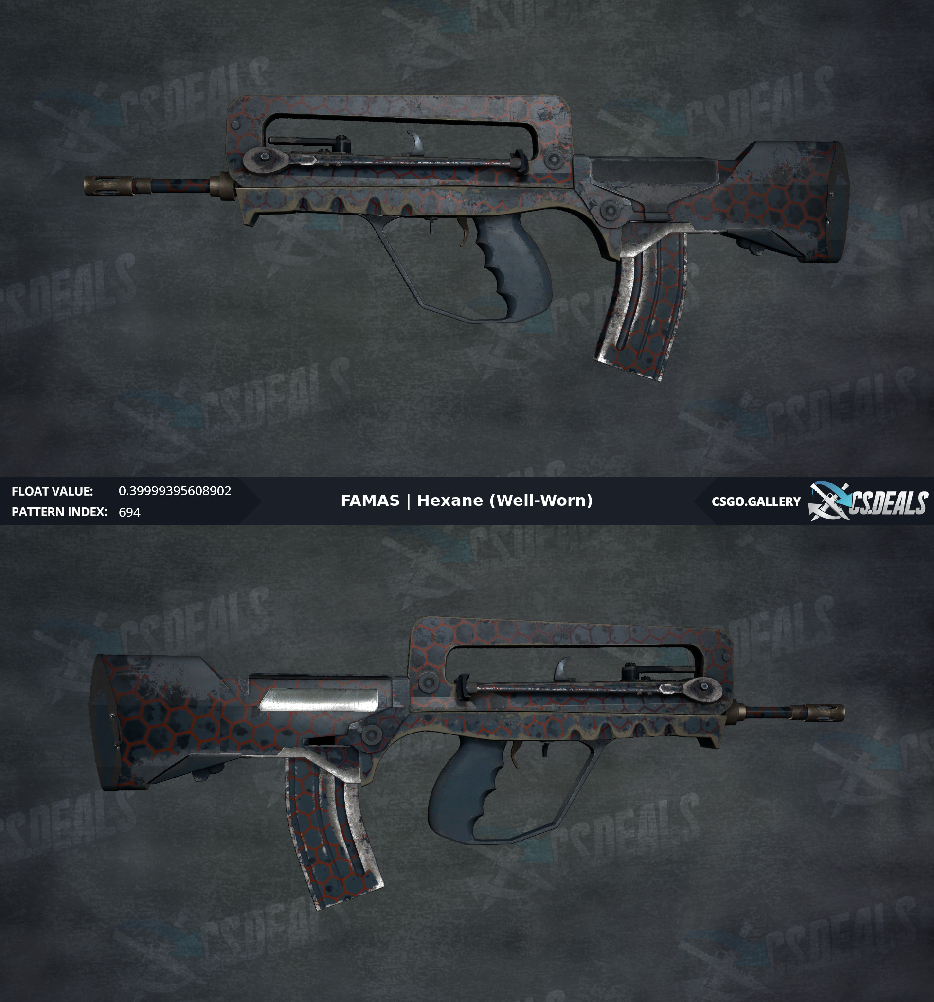 [H] 1st Highest float on exchange/FloatDB Famas Hexane [W] 4 Keys : r ...