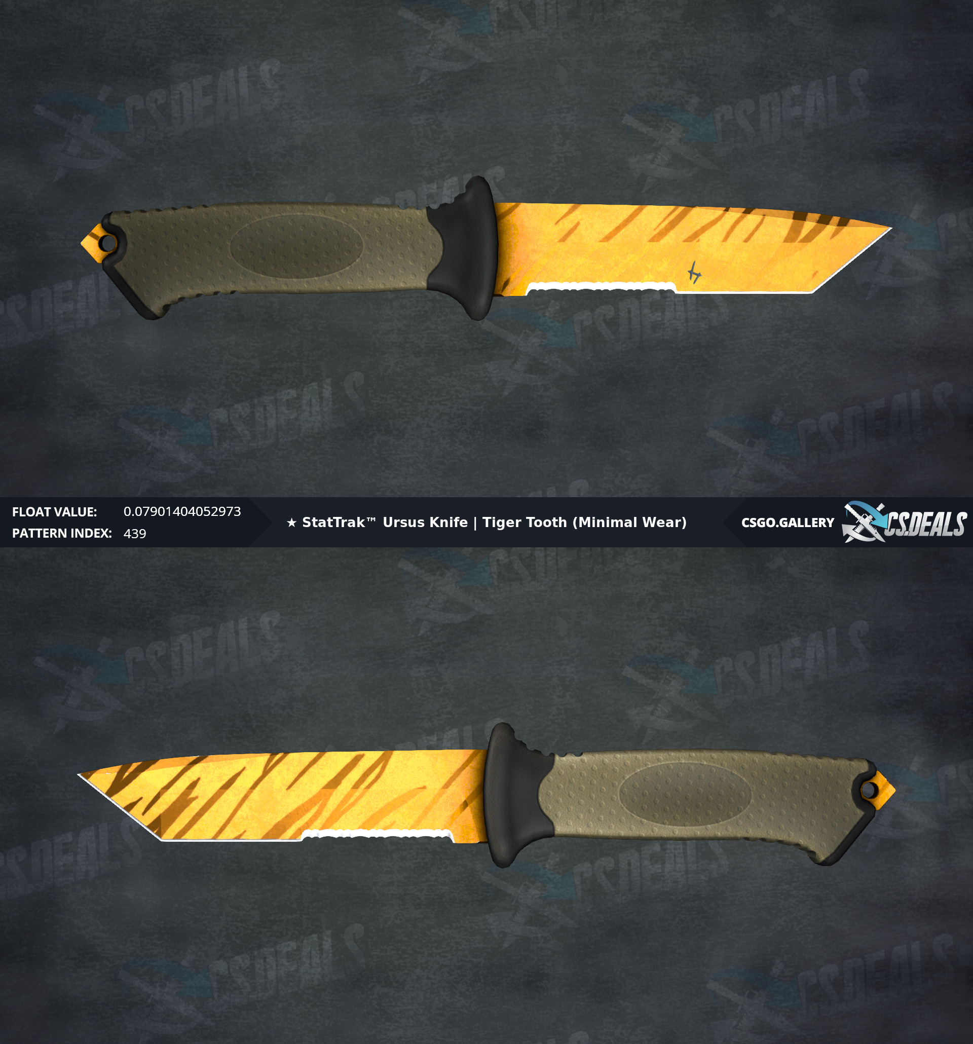 [PC] ST Ursus Knife Tiger Tooth MW Only 1 in game : r/GlobalOffensiveTrade