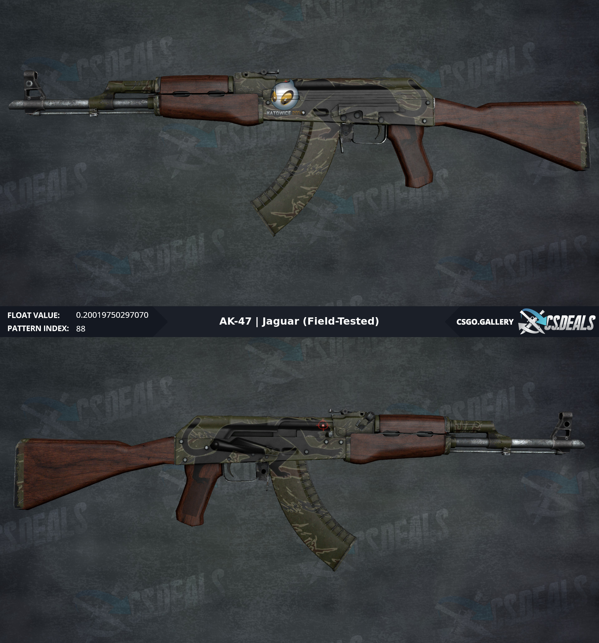 [PC] AK-47 FT Jaguar "alien panther" : r/GlobalOffensiveTrade