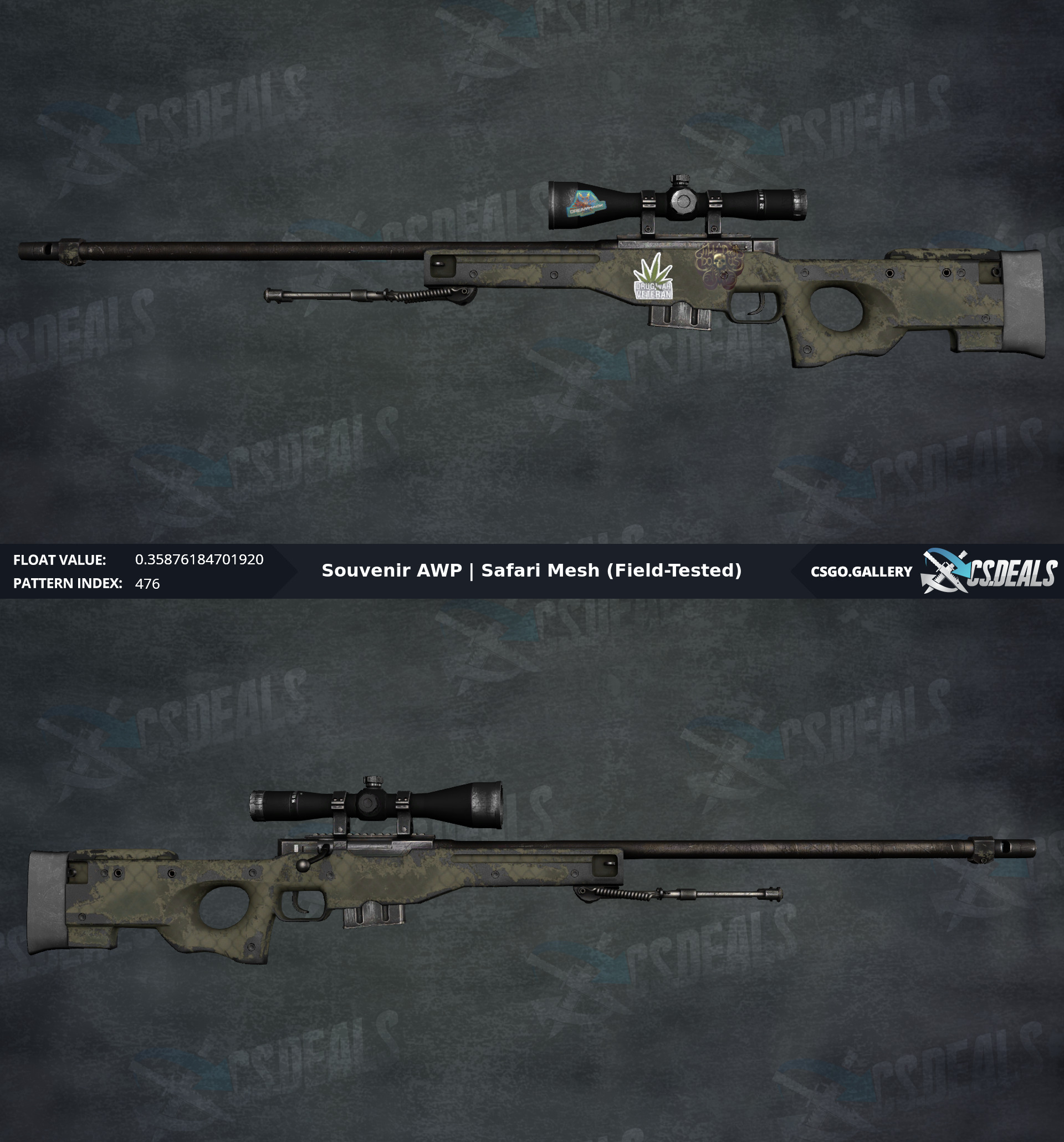 [Store] #1 Souvenir SSG08 Acid Fade Dreamhack 13 & Souvenir AWP ...