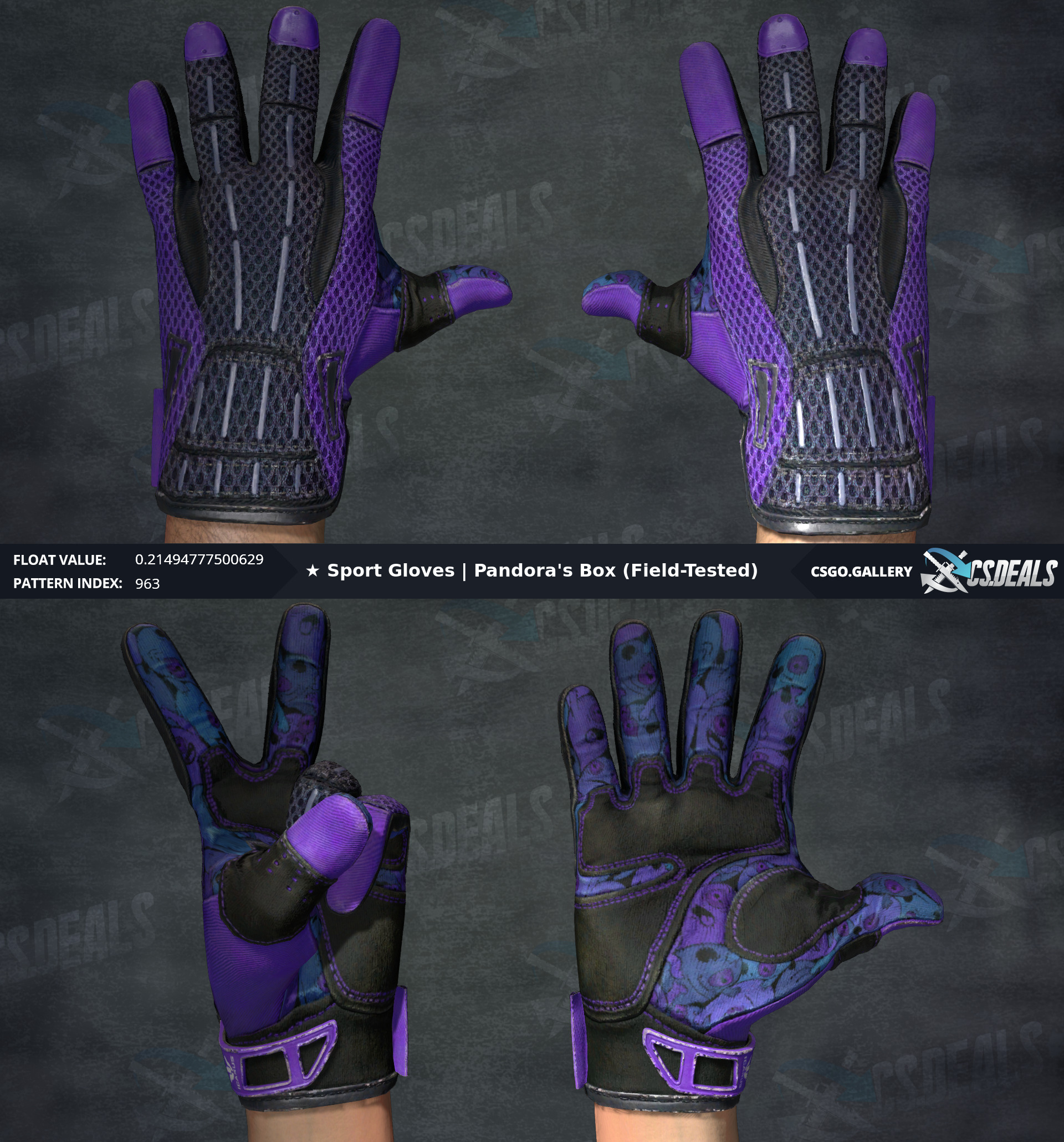 [H] 400k, 16 Arcanas, Gloves Pandora FT 0.21, Talon CH Blue Gem #116 WW ...