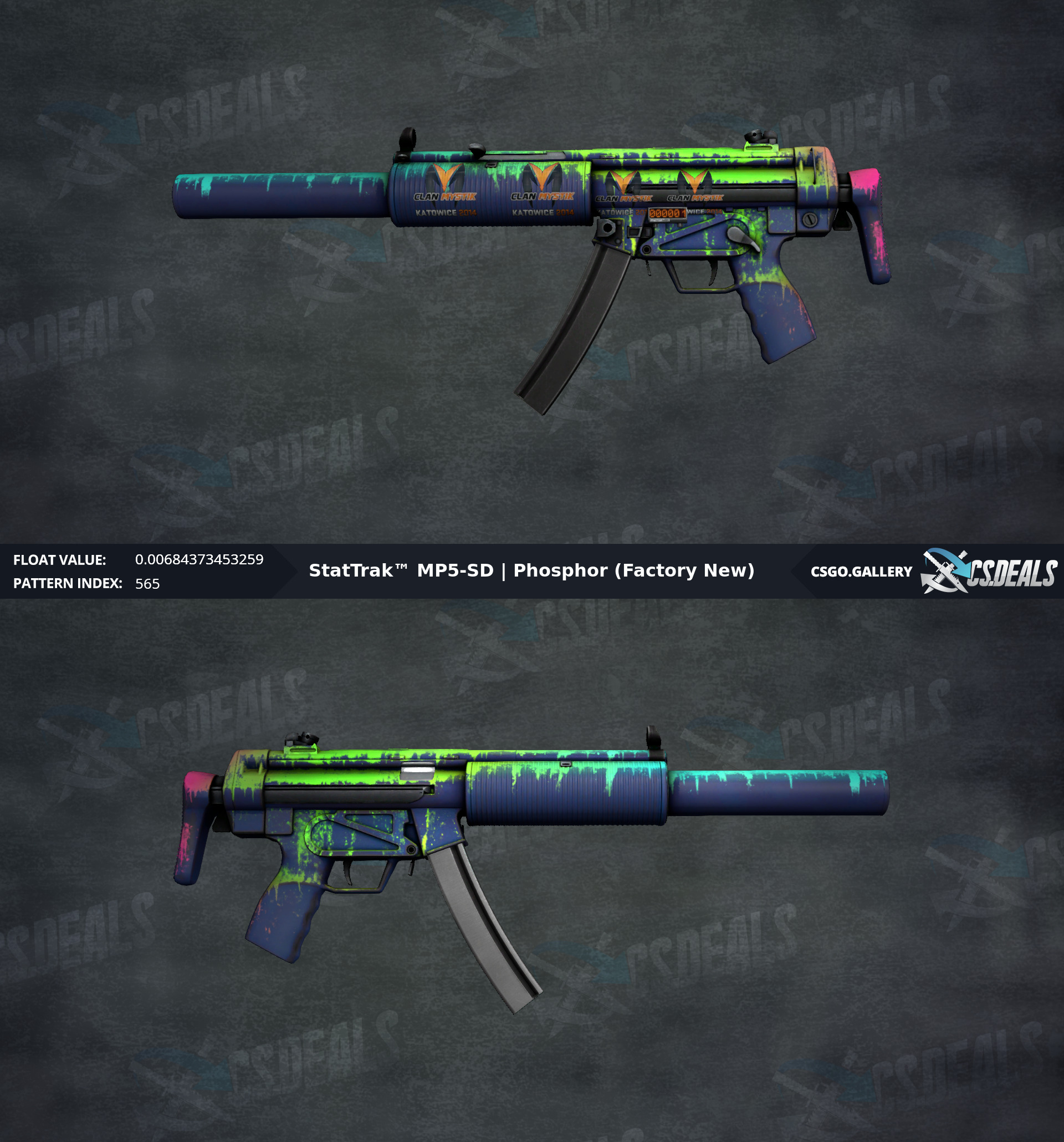 [Discussion] 4x Clan-Mystik MP5 Phosphor crafted! : r/GlobalOffensiveTrade