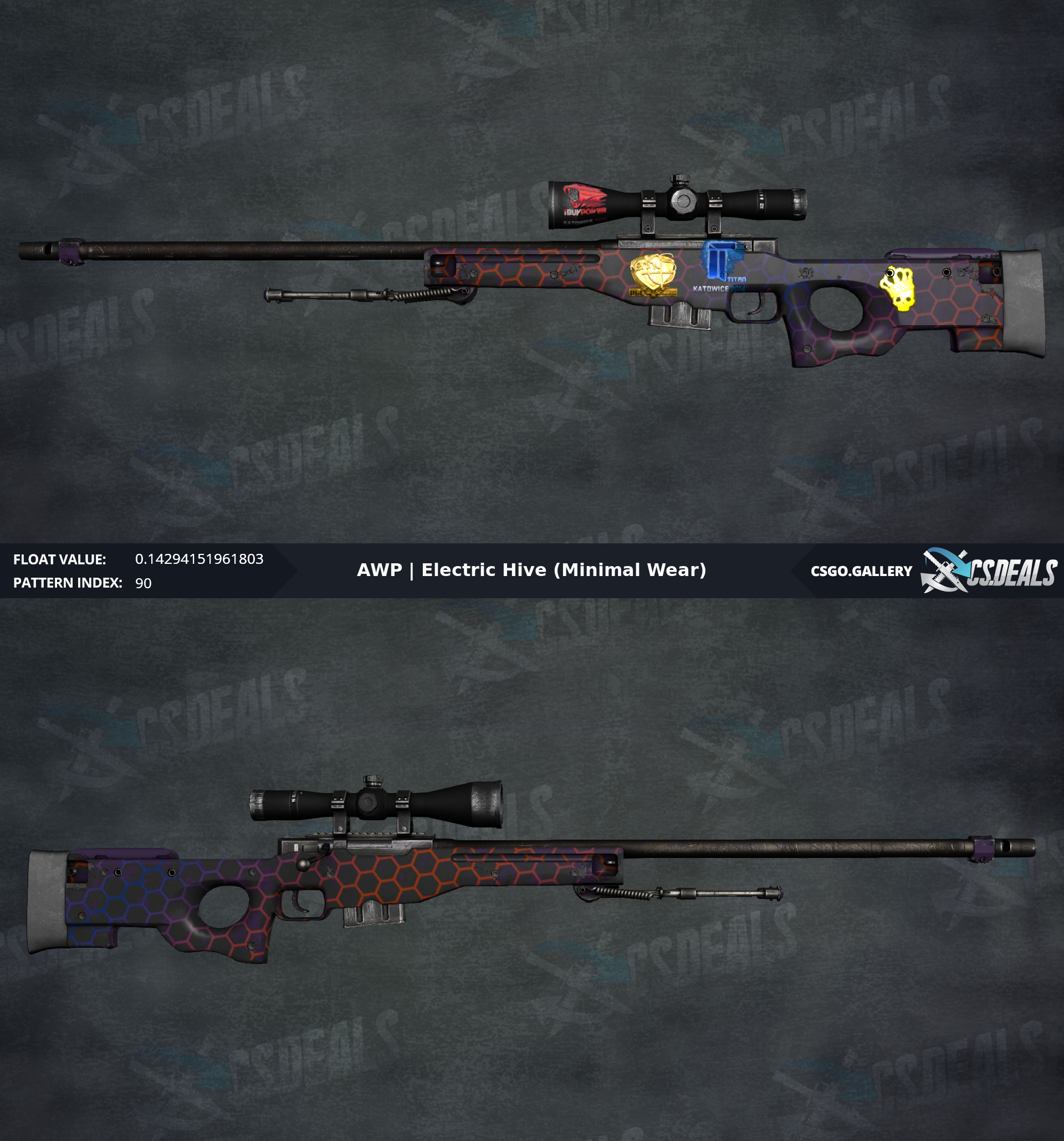[H] AWP Hive MW F&I IBP Holo on Scope + KennyS Gold & Crown, Bayo CH FT ...