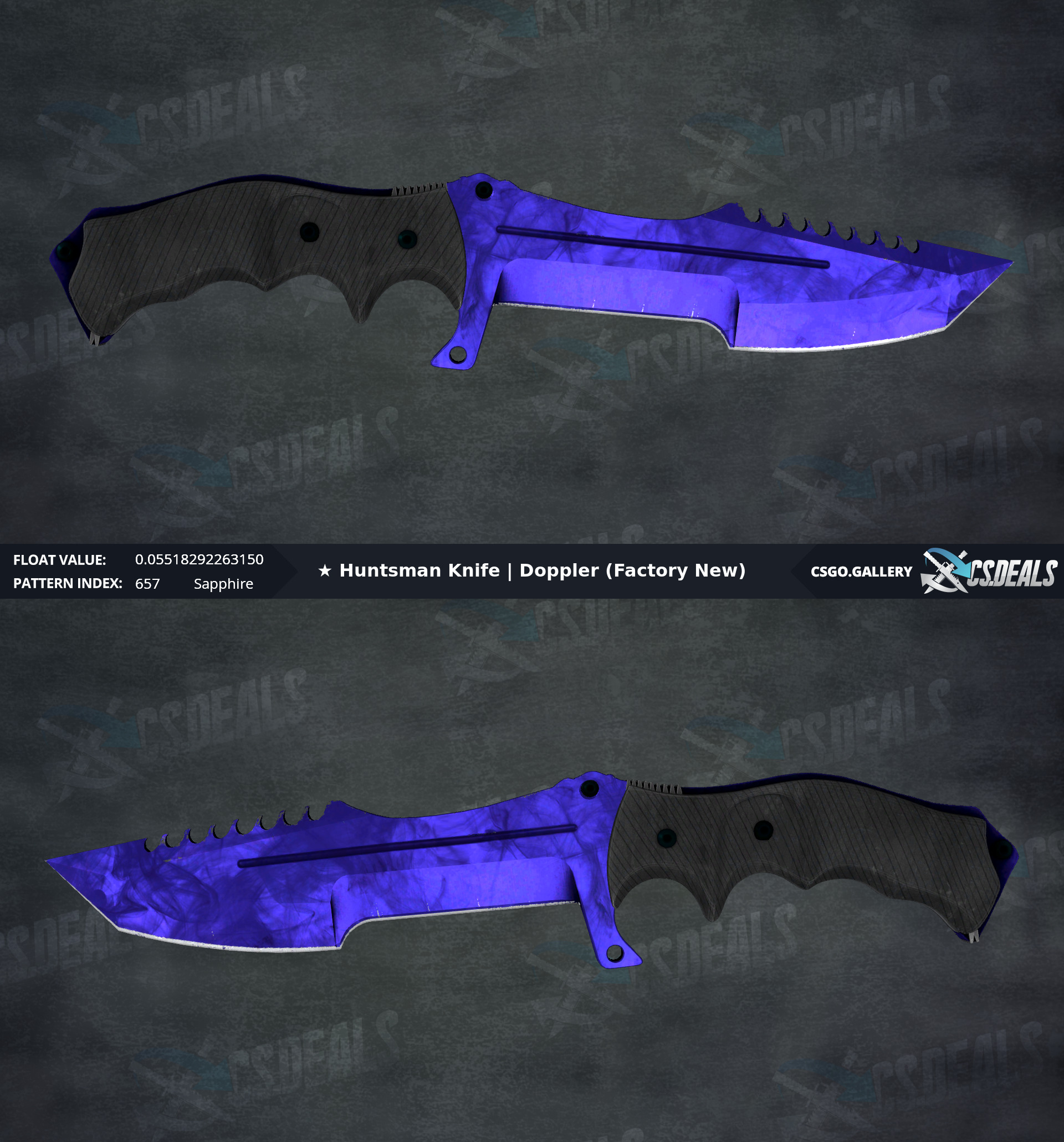 [H] Huntsman Sapphire FN + 210$ Skin Adds[W] Kara Lore FN Good Corner ...