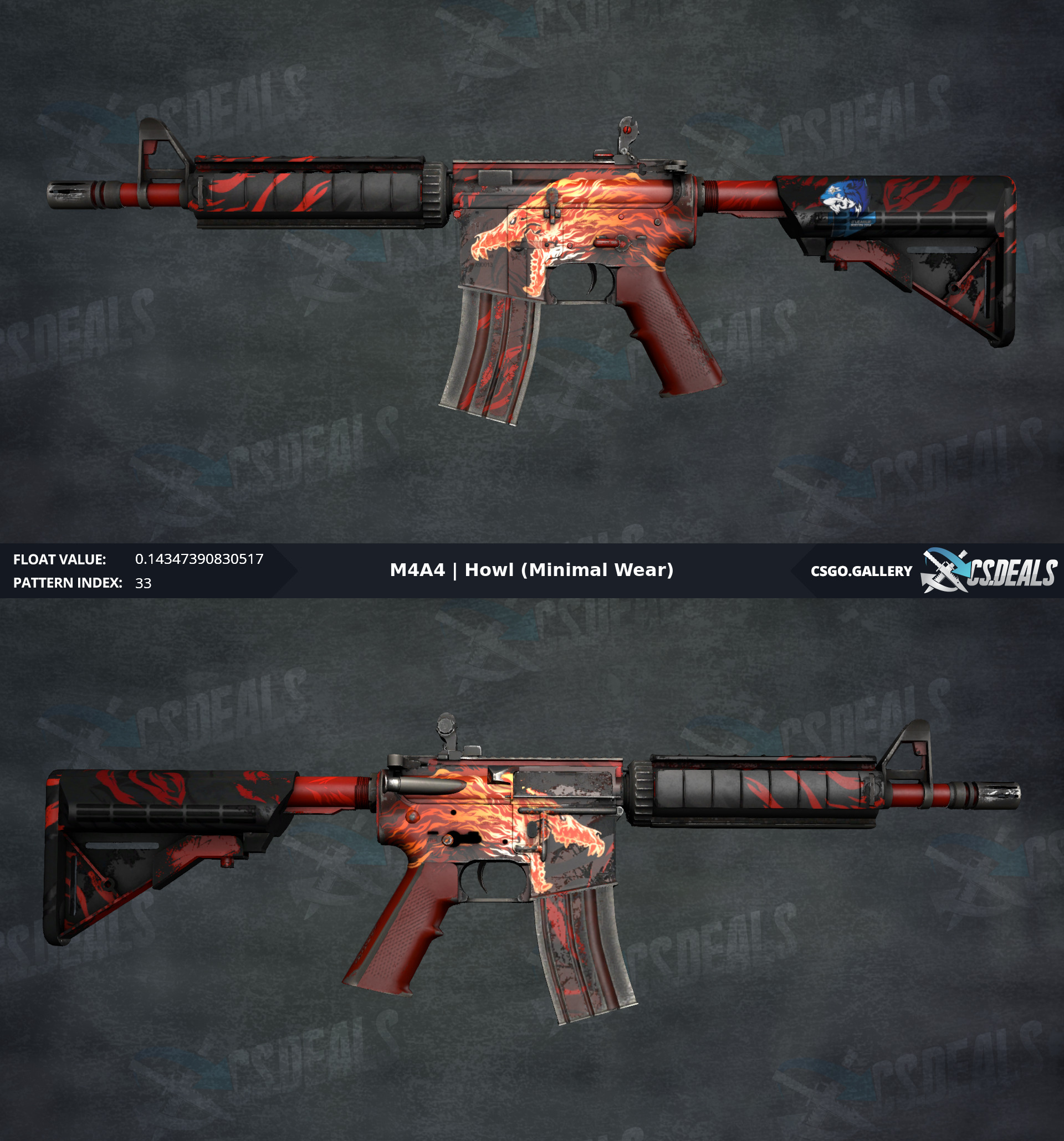 [H] m4 howl MW+ kara mf 0.02 [W] m4 howl FN 0.03 + 35 keys : r ...