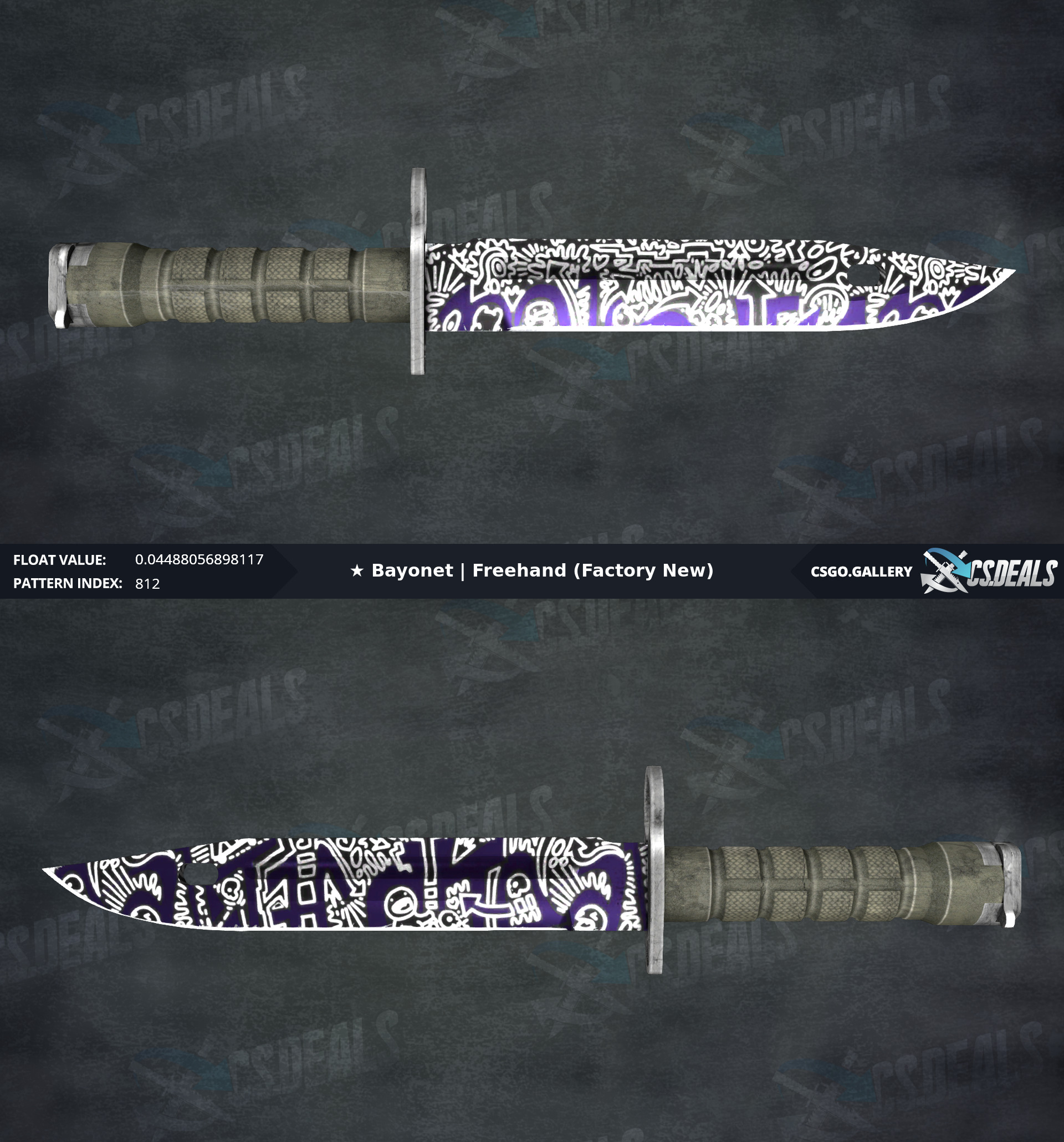 [H] Bfk slaughter fn, Bayonet freehand fn, falchion urban masked ft [W ...