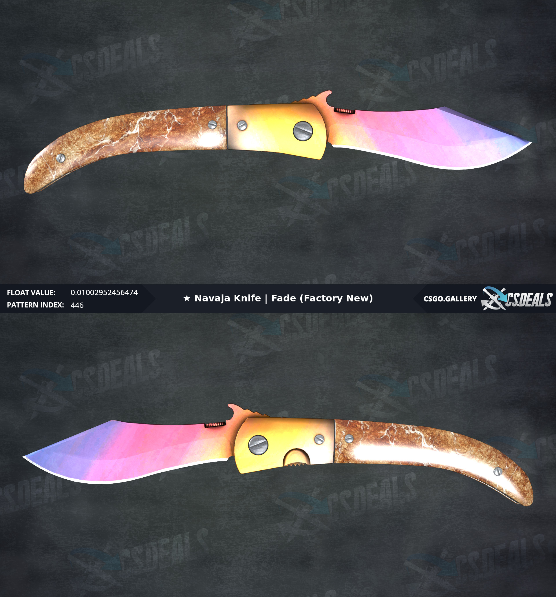 [Store]Bitskins Store: Najava Knife 96% fade 0.0100 Karambit Gamma ...
