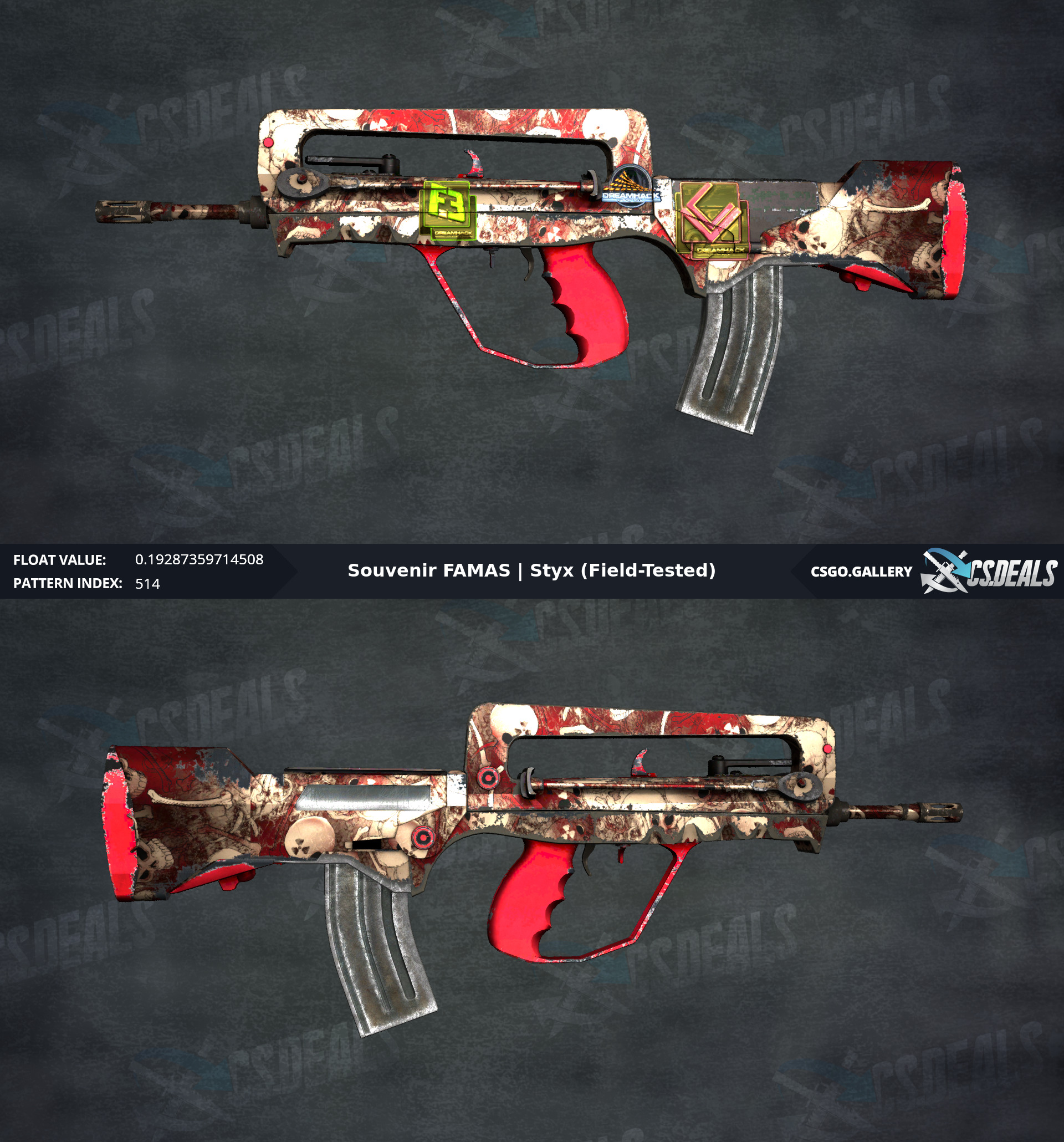 [H] 868 pattern Falchion blue gem BS, London Conspiracy souvenir Famas ...