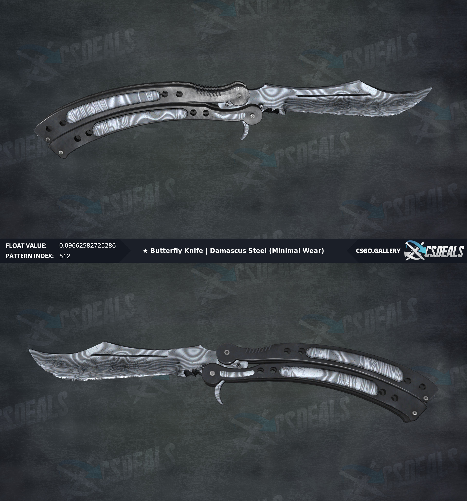 Sold - [Store] ST Karambit Gamma FN, Butterfly Damascus steel MW, Mogul ...