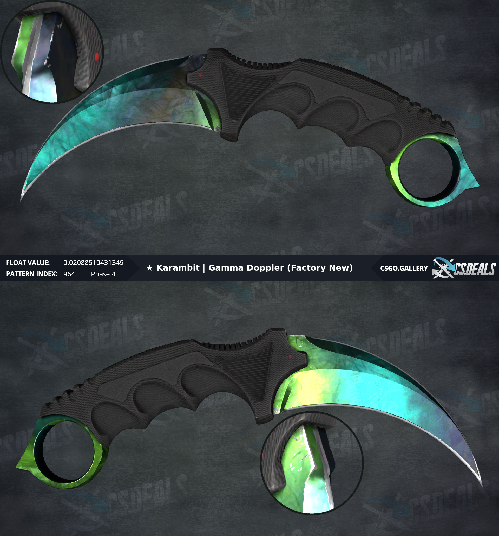 [Store] Gloves Emerald Web 0.160, Butterfly CW MW 0.121 Centr Web ...