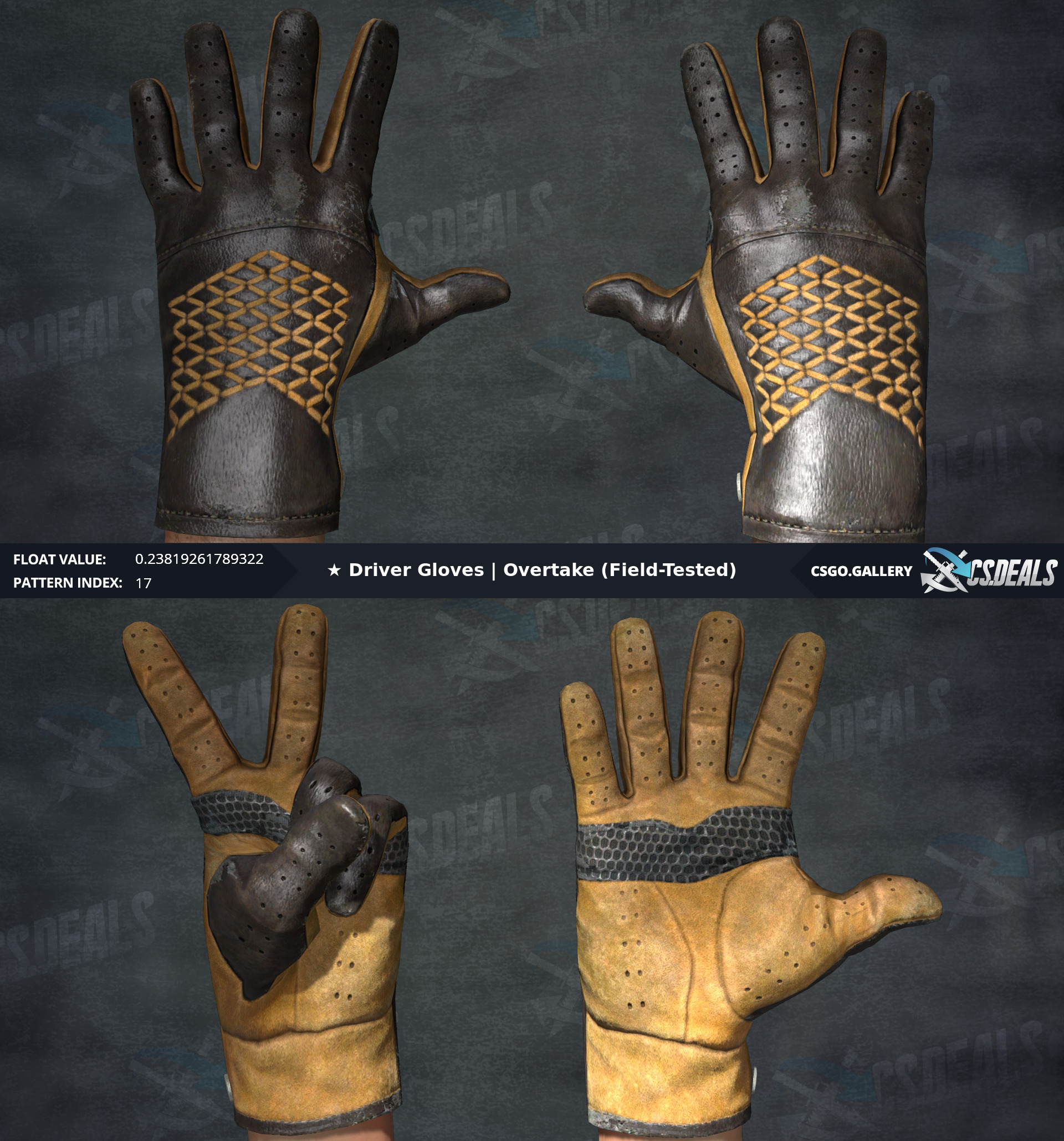 [H] BFK Tiger Tooth FN 0.02, Driver Gloves Overtake FT 0.23 [W] 31 ...
