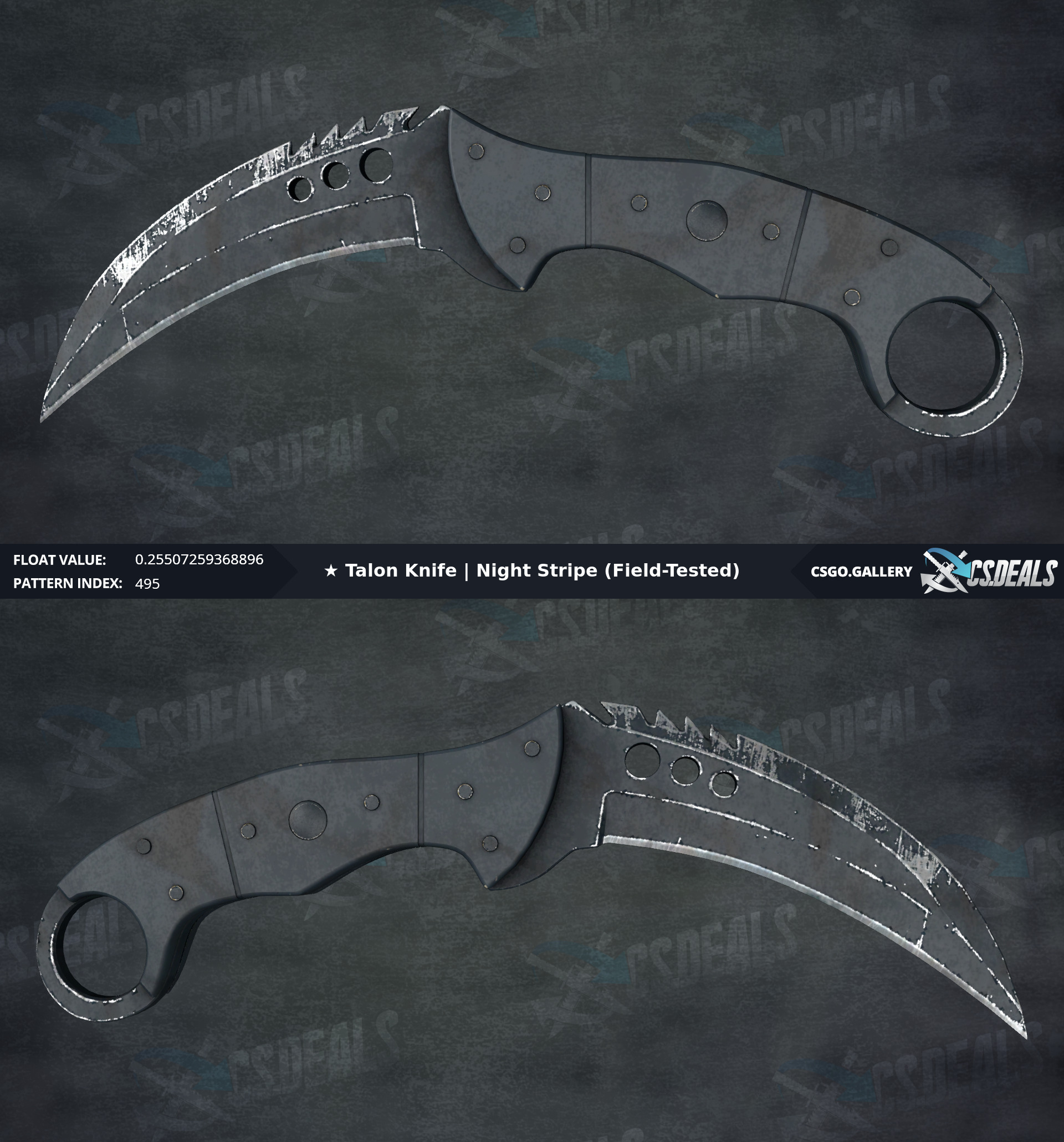 [PC] Appropriate add to my Talon knife ft Night Stripe to go Kara ...